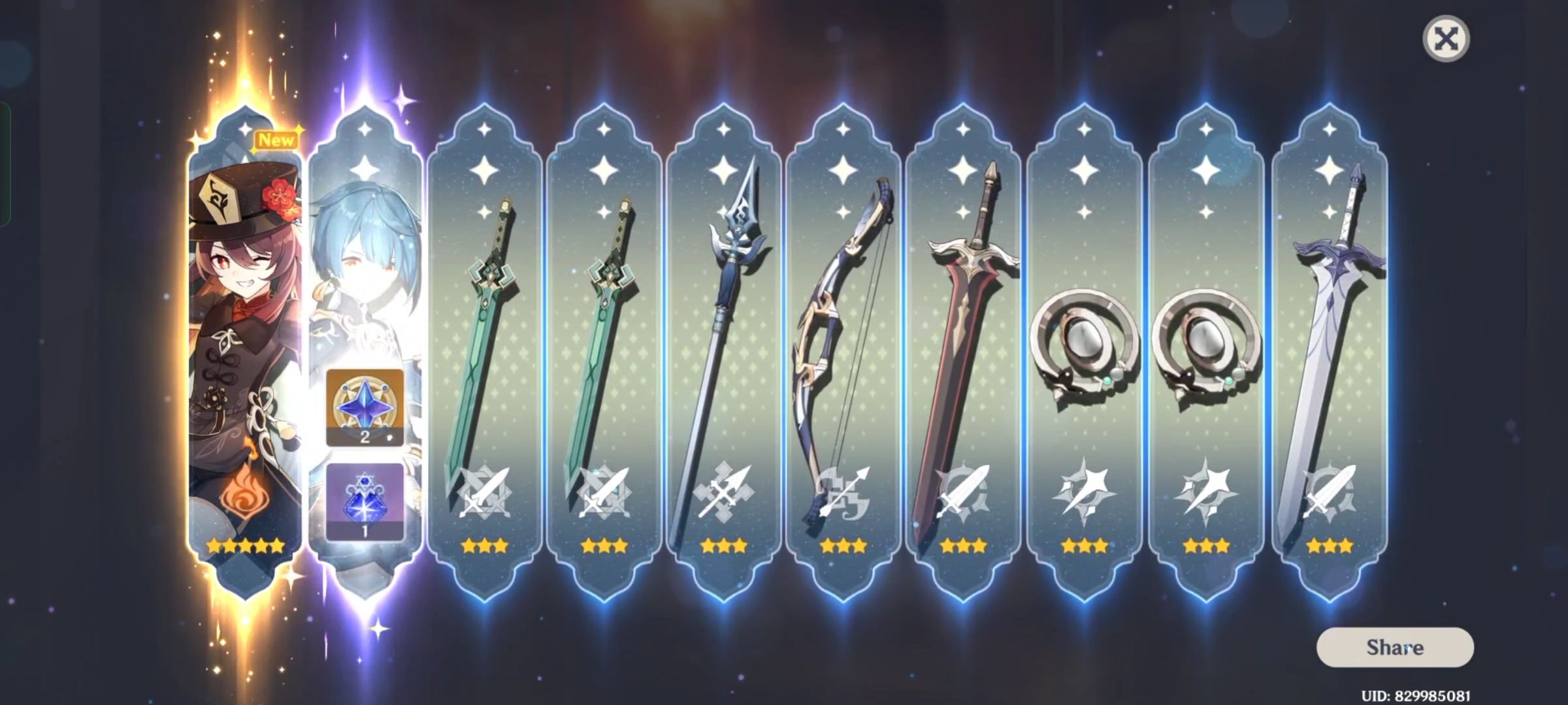 #HuTao Got in First Pull Genshin Impact | HoYoLAB