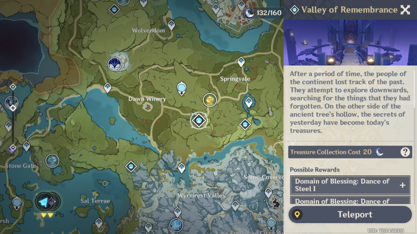 Artifact guide domains (day 2) Genshin Impact | HoYoLAB