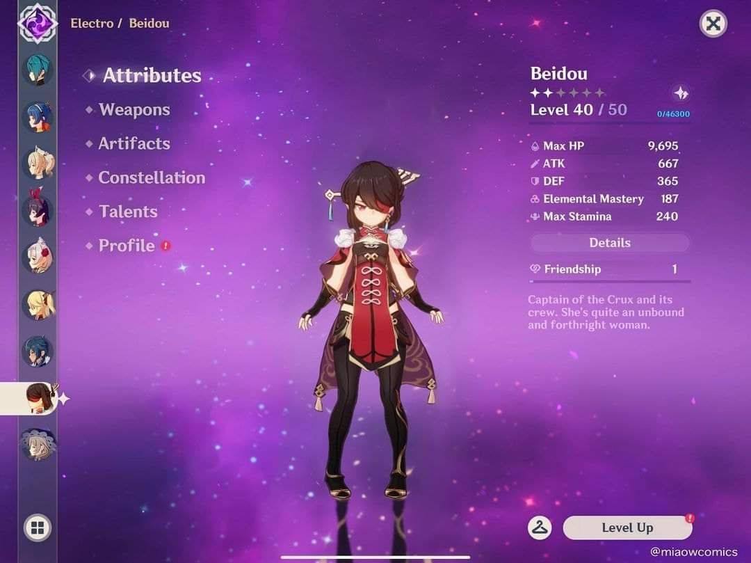 Lý do chính khi manin beidou :))) Genshin Impact | HoYoLAB