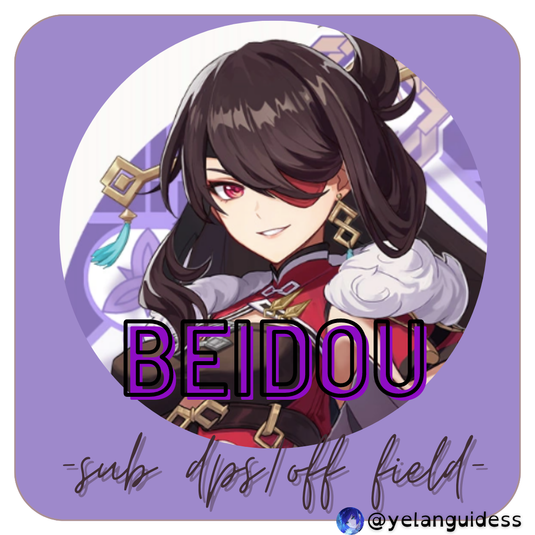 Beidou build! Genshin Impact | HoYoLAB