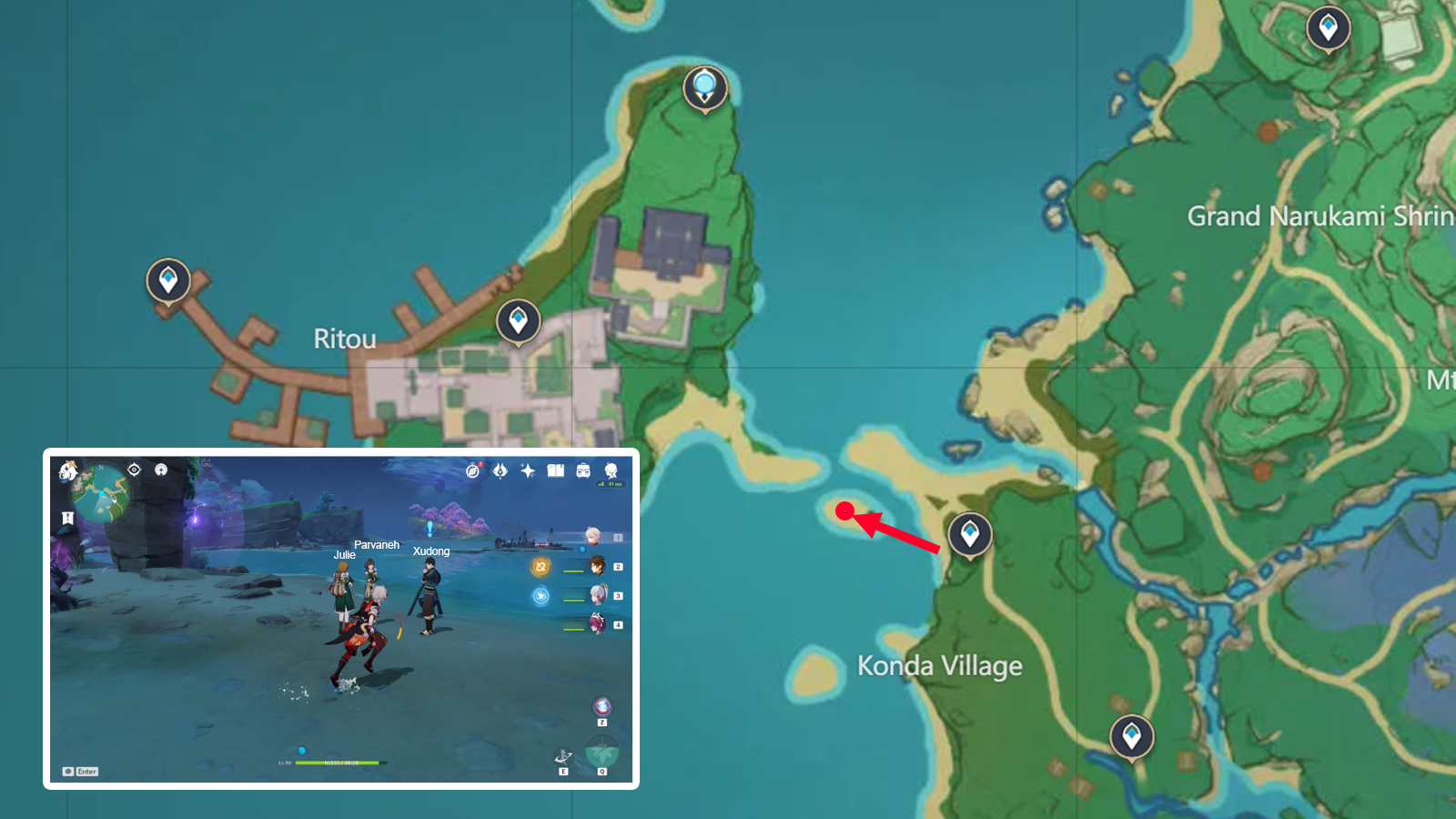 [Narukami Island in Inazuma] World Quest Collection- Gourmet Supremos ...