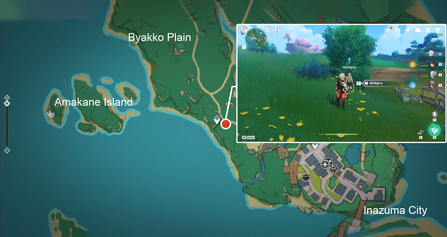 [Narukami Island in Inazuma] World Quest Collection-Temaria Game ...
