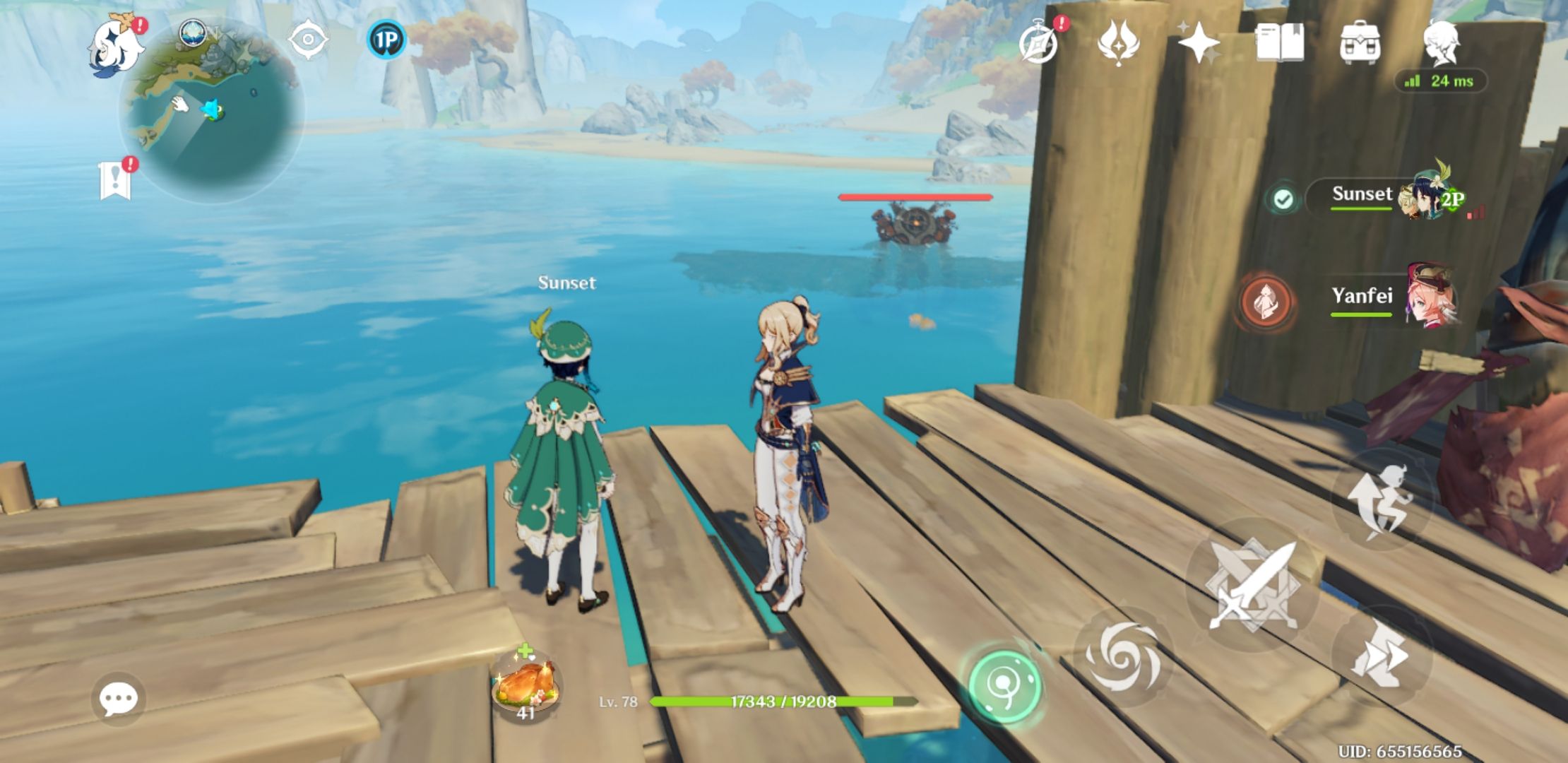 hes going for a swim Genshin Impact | HoYoLAB