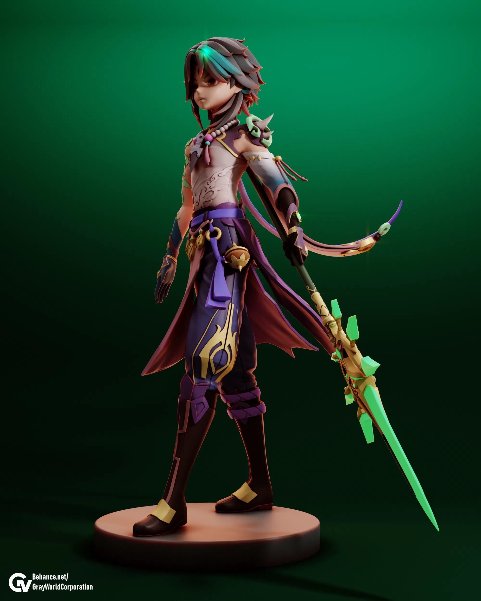 Xiao | model for printing Genshin Impact | HoYoLAB