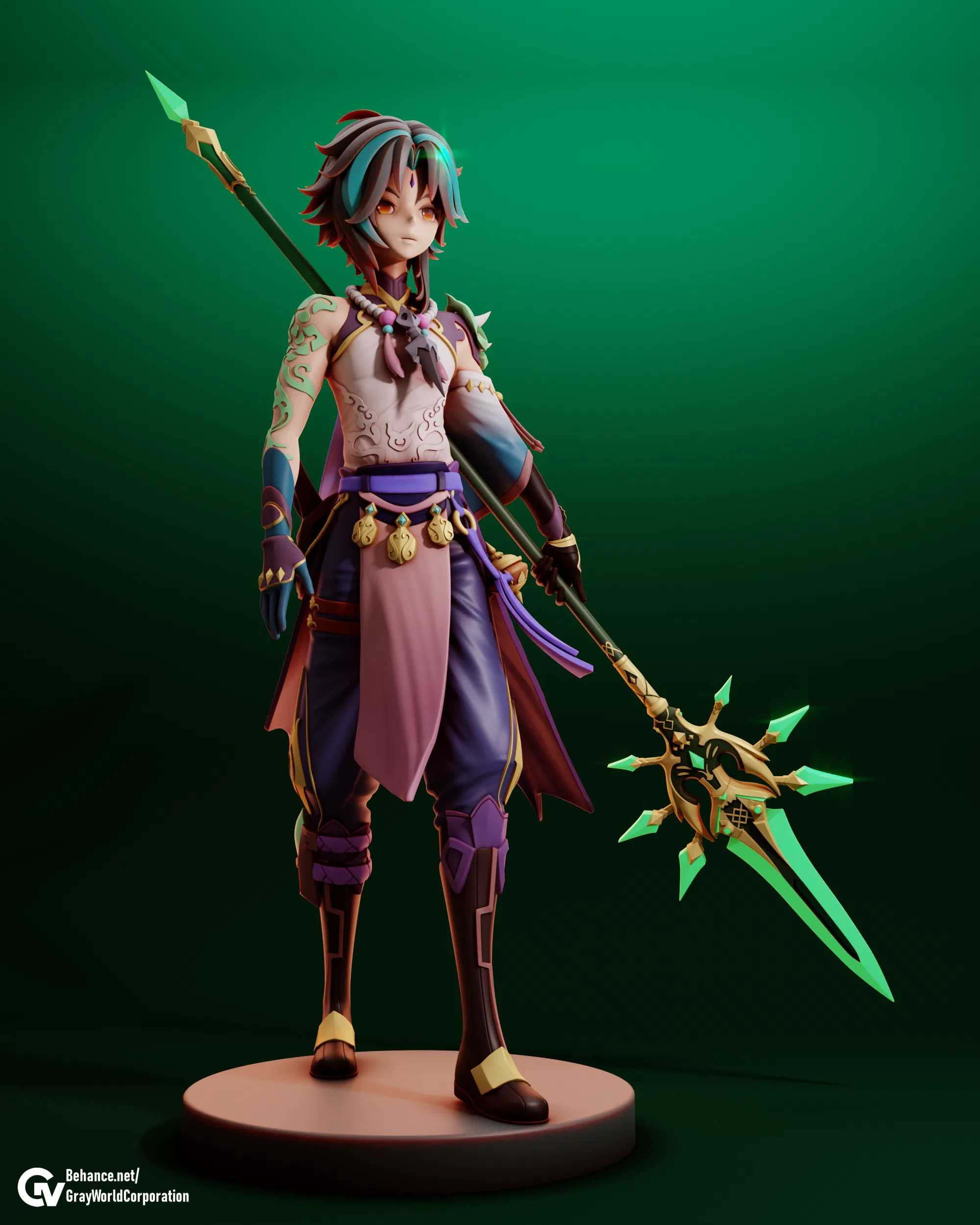 Xiao | model for printing Genshin Impact | HoYoLAB