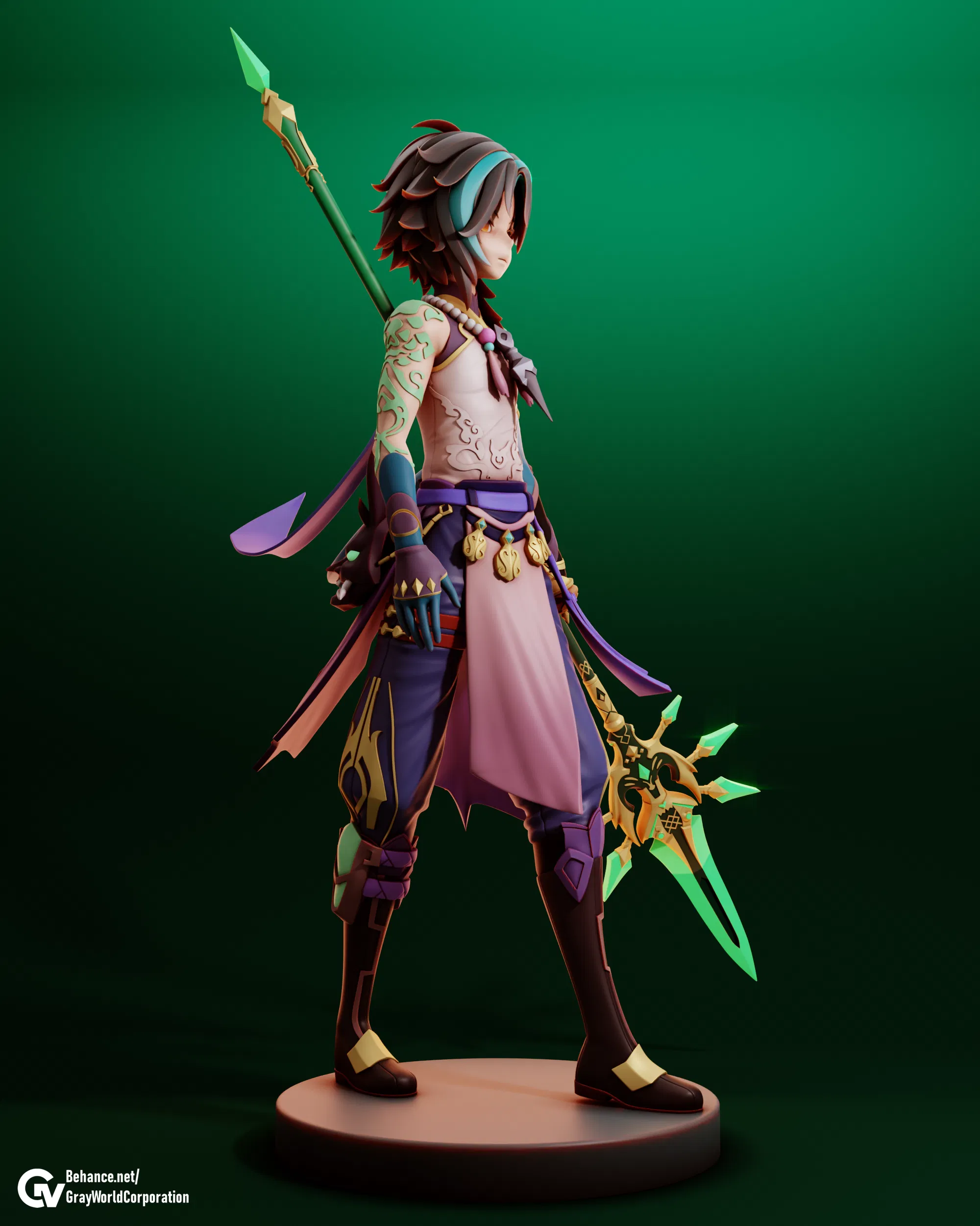 Xiao | model for printing Genshin Impact | HoYoLAB