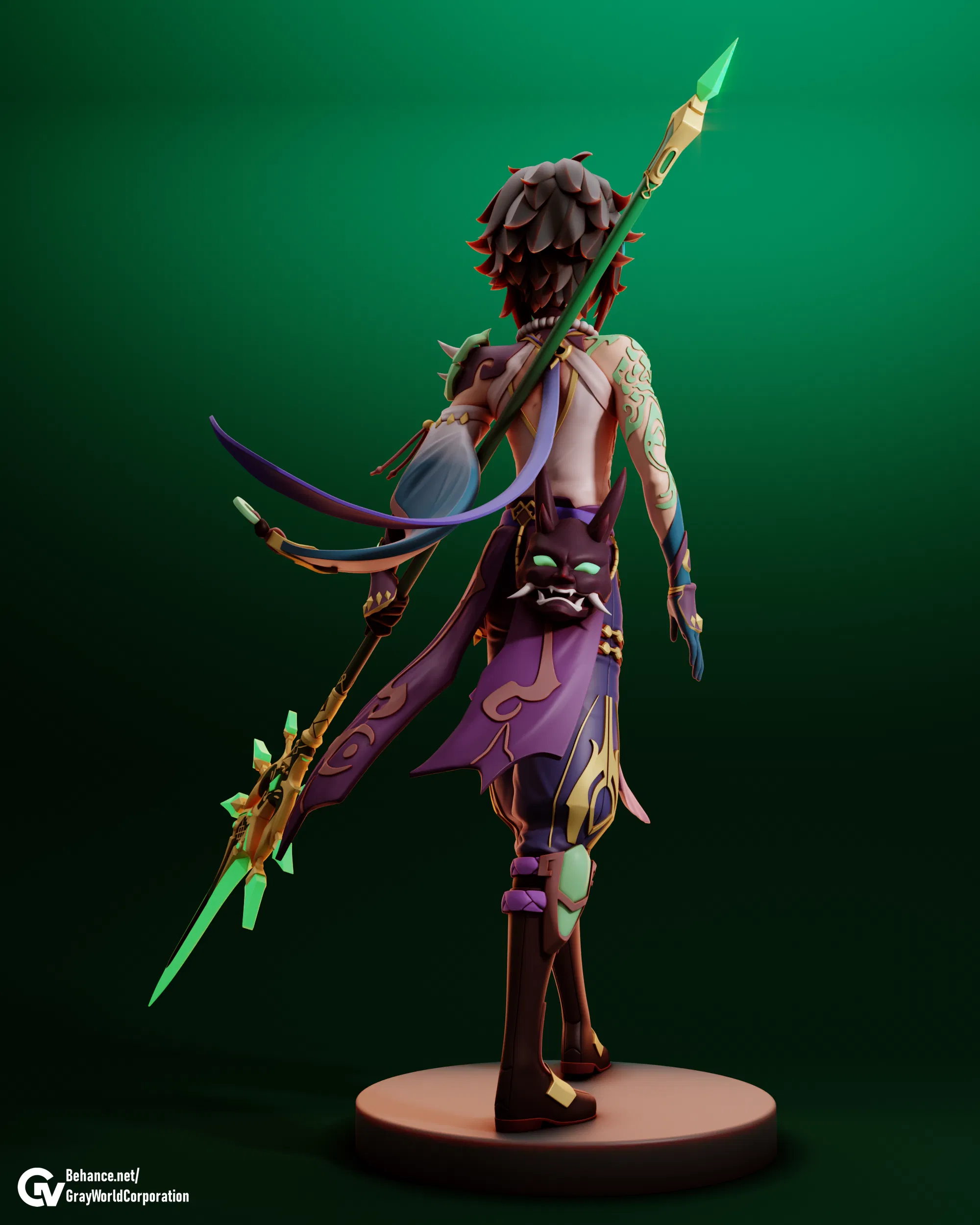 Xiao | model for printing Genshin Impact | HoYoLAB