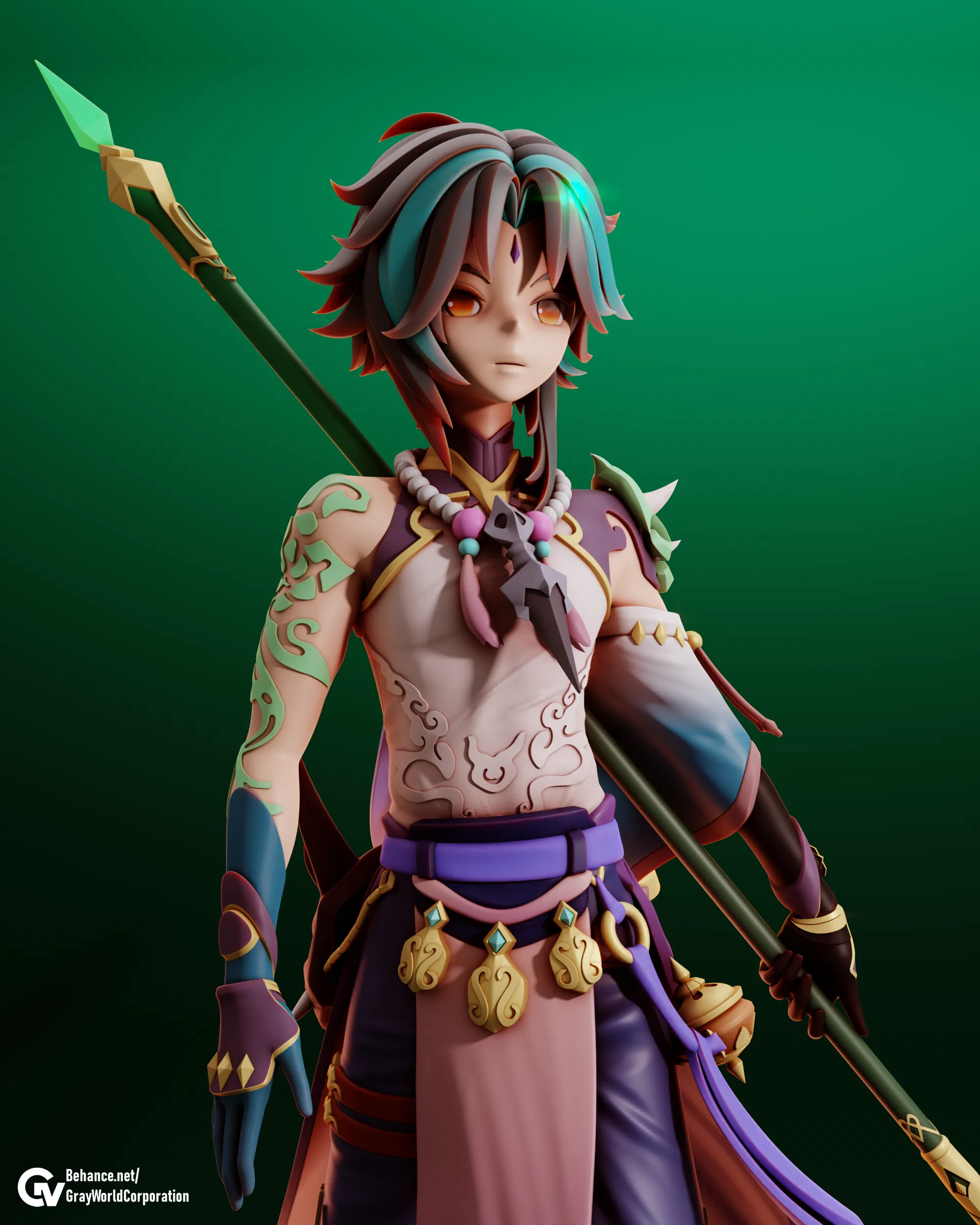 Xiao | model for printing Genshin Impact | HoYoLAB