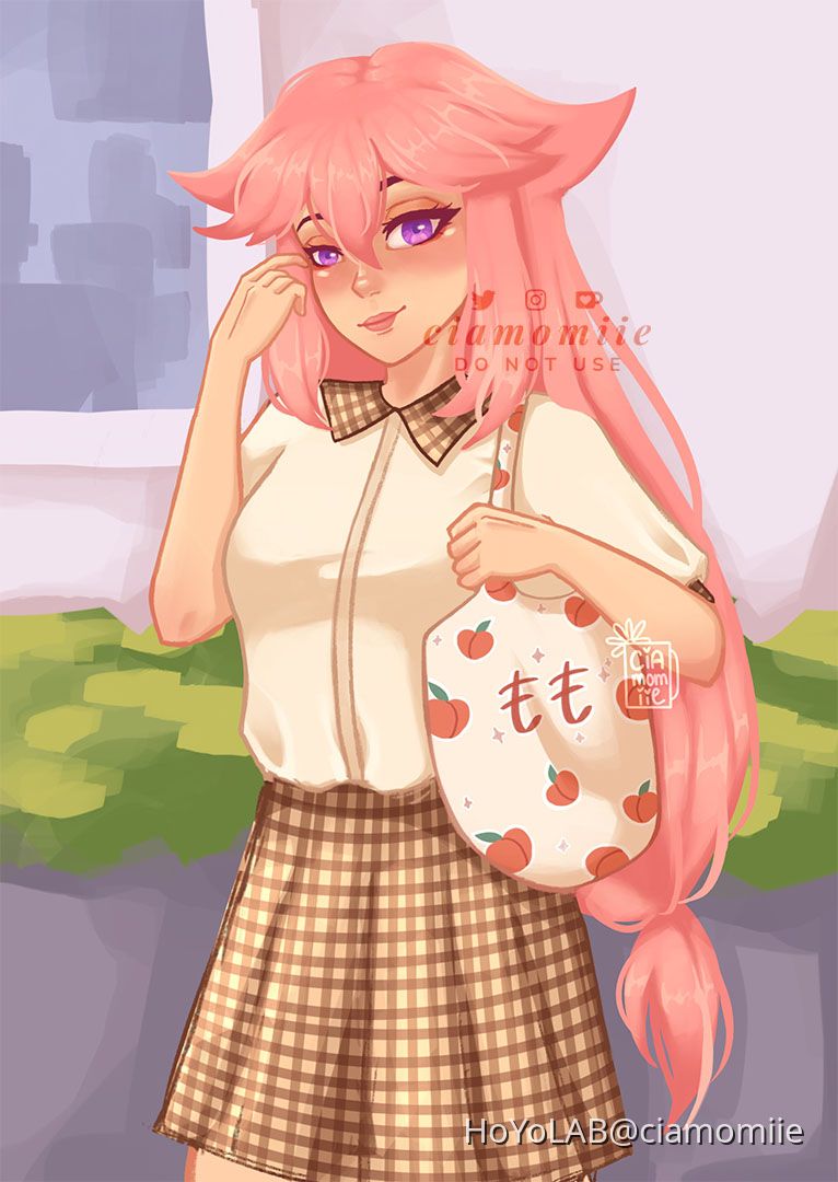 modern au 」 yae miko 🌷 Genshin Impact | HoYoLAB