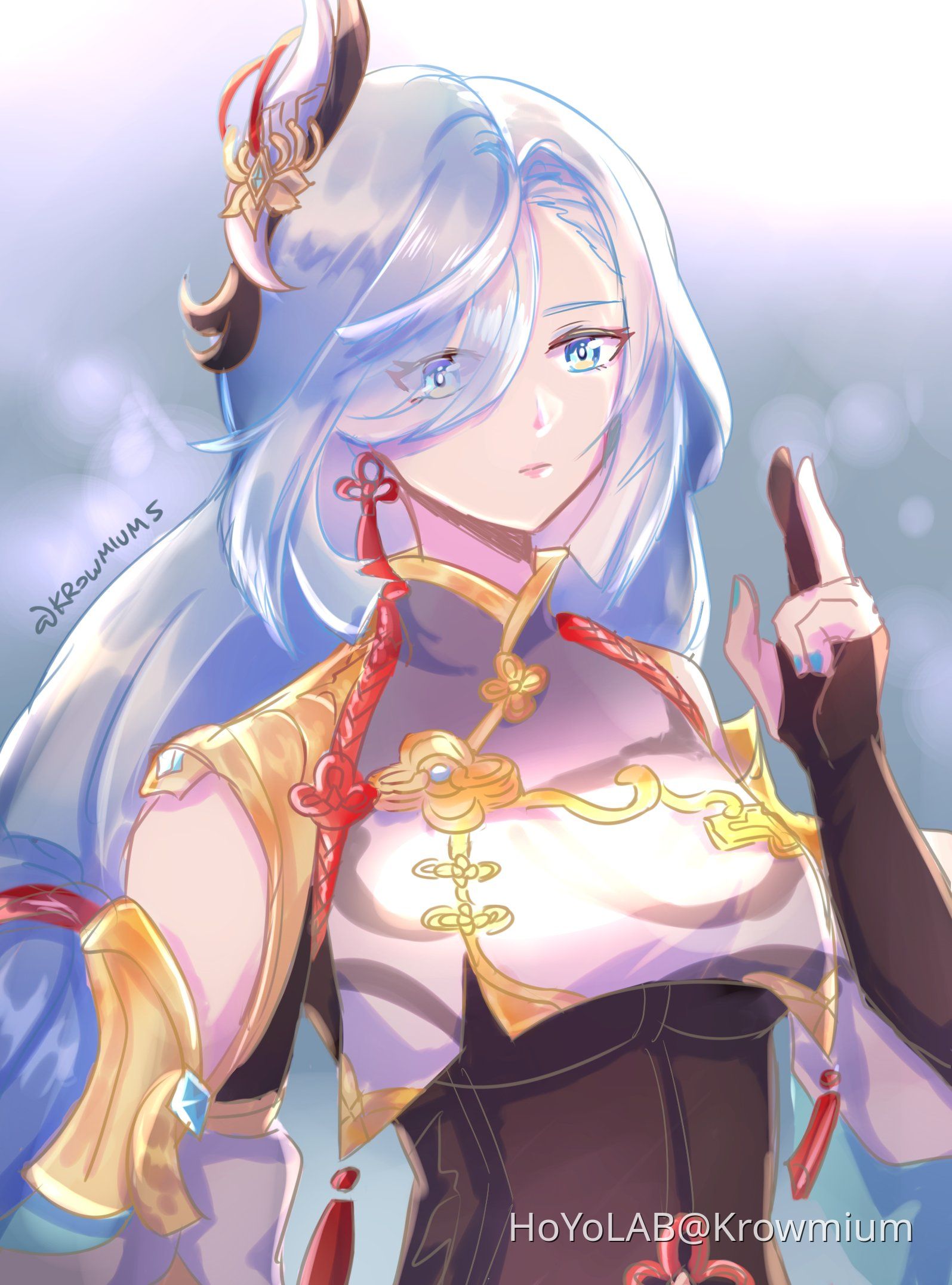 Shenhe's design is so pretty Genshin Impact | HoYoLAB