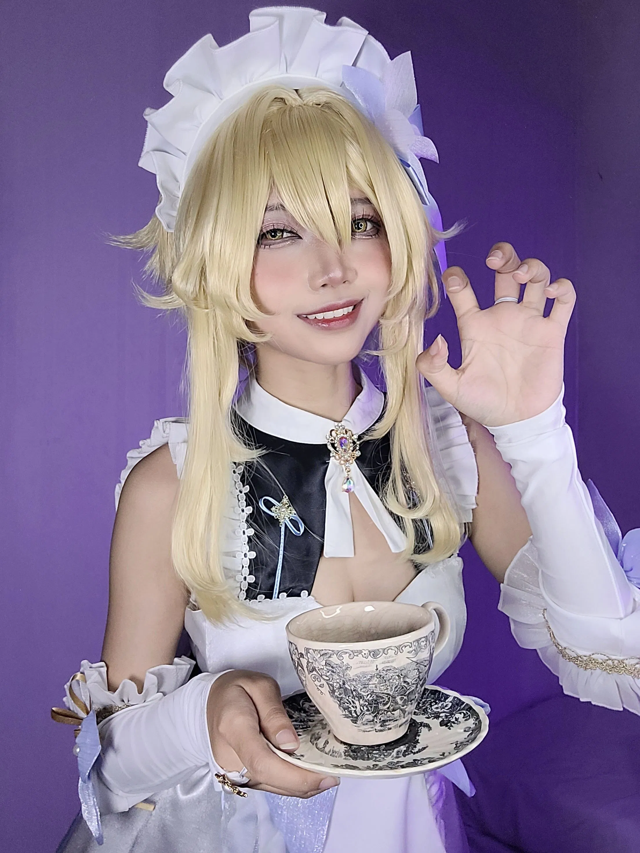 Lumine | Maid Version ️ Genshin Impact | HoYoLAB