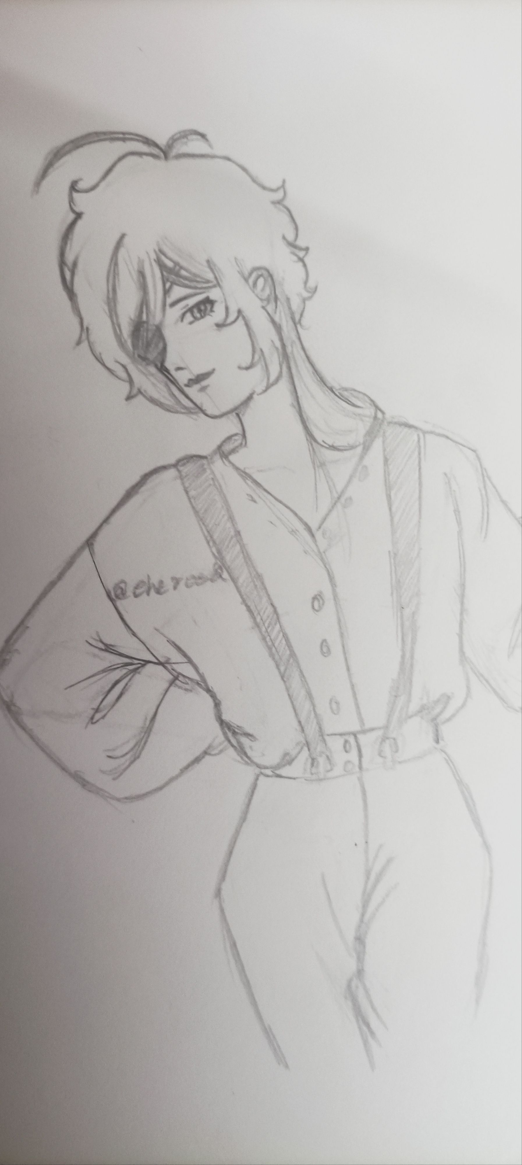 another drawing of kaeya I drew Genshin Impact | HoYoLAB