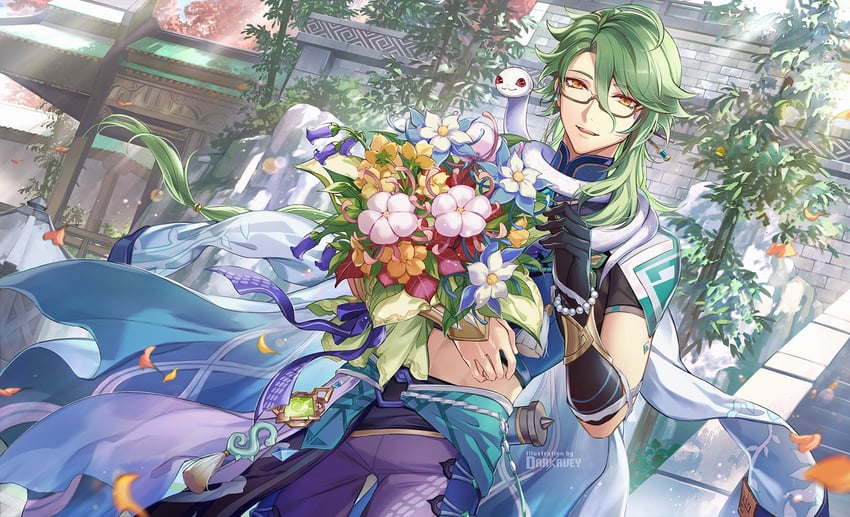 Baizhu and Changsheng Genshin Impact | HoYoLAB