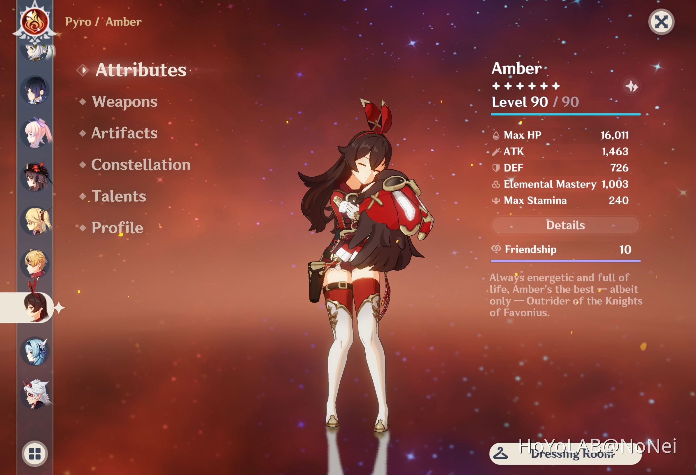 My c2 Amburgler Genshin Impact | HoYoLAB