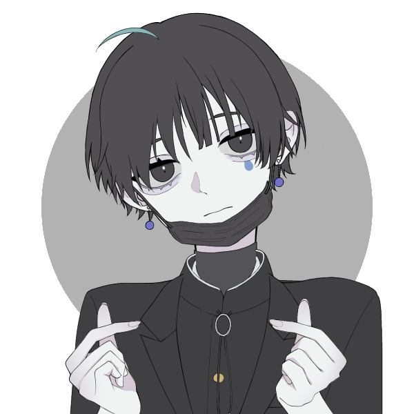 I made our fav emo boy Scara in Picrew Genshin Impact | HoYoLAB