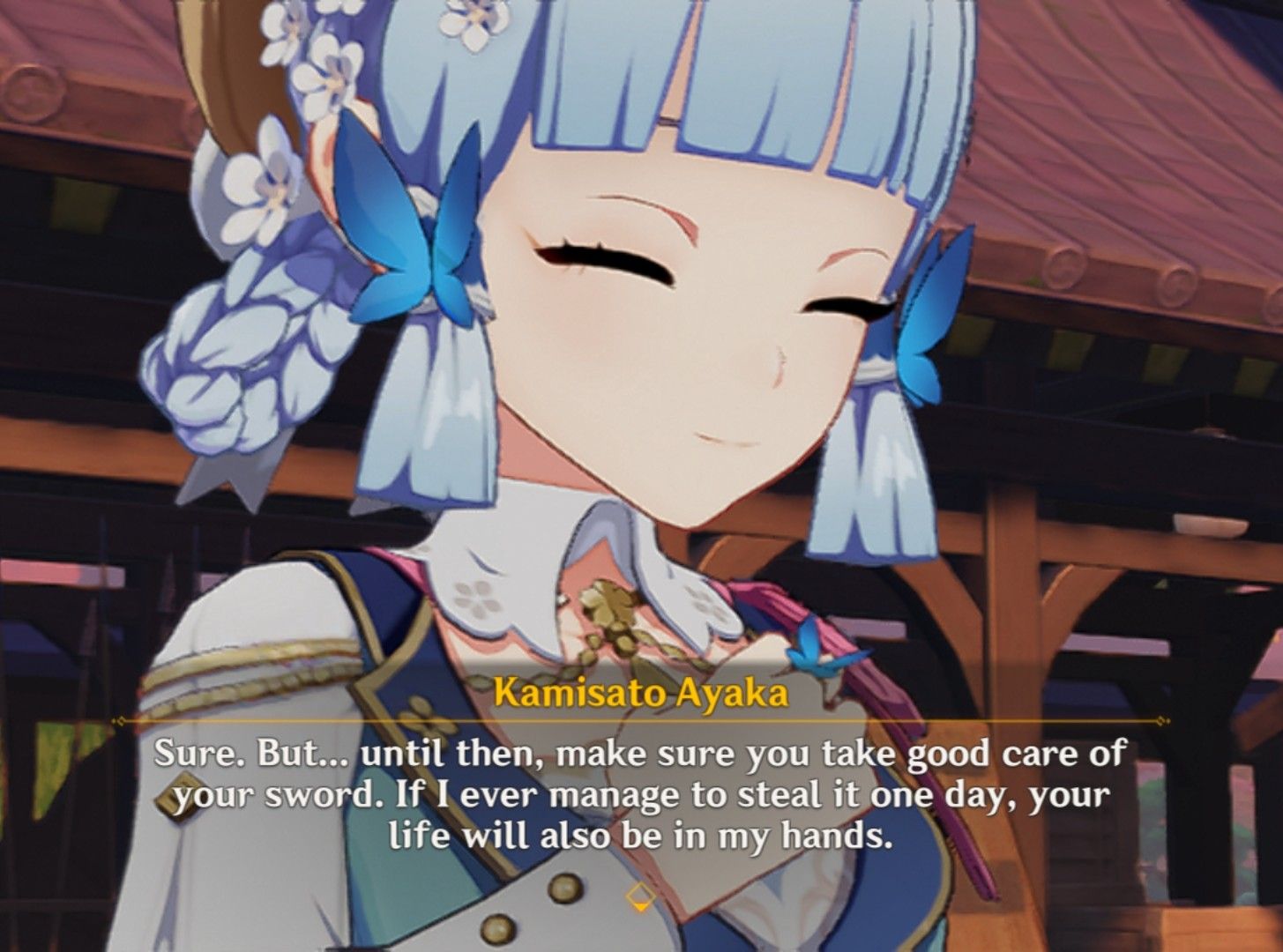 Ayaka love words Genshin Impact | HoYoLAB