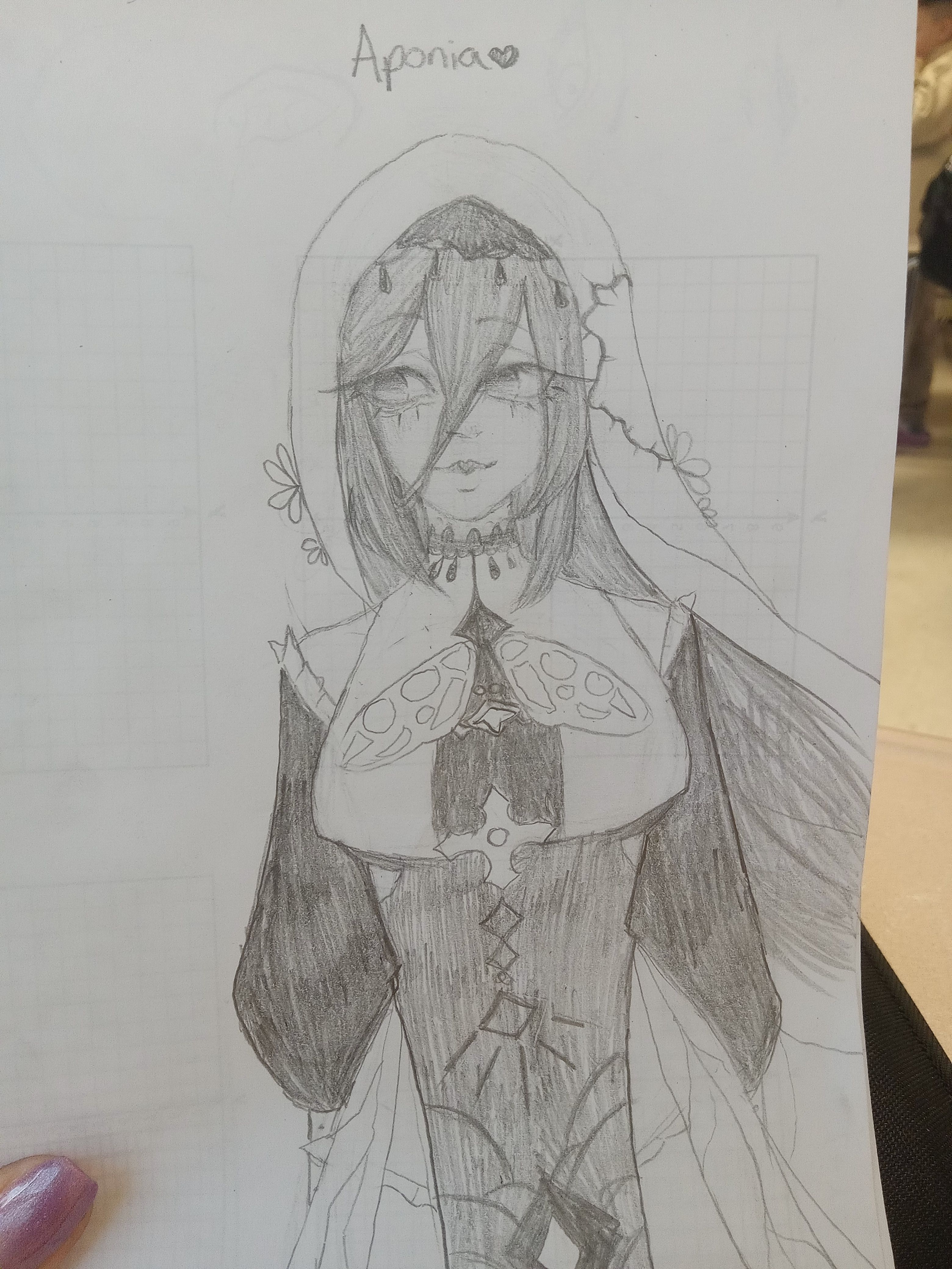 Aponia sketch Honkai Impact 3rd | HoYoLAB