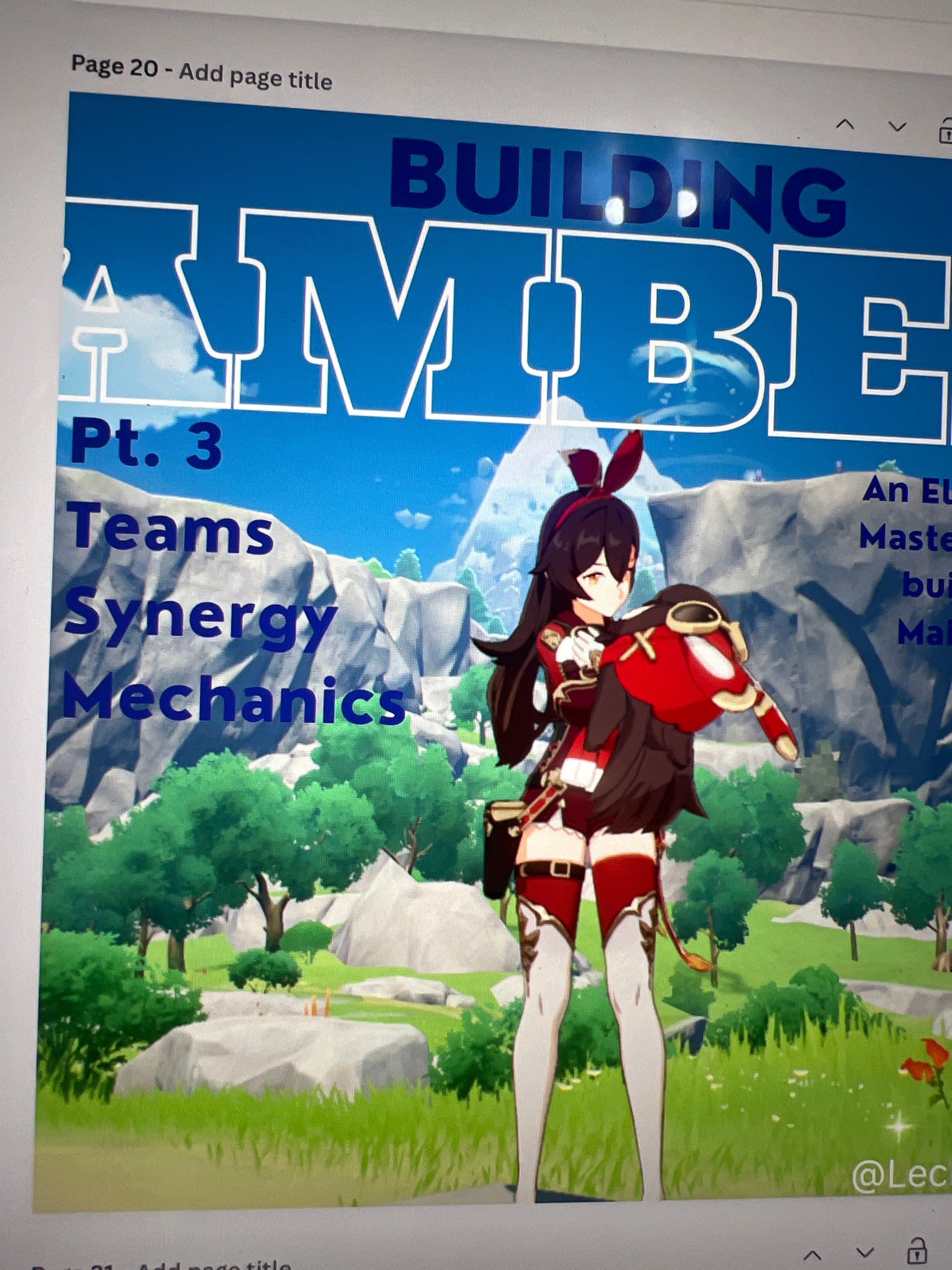 Last Part of Amber Build & Play Genshin Impact | HoYoLAB