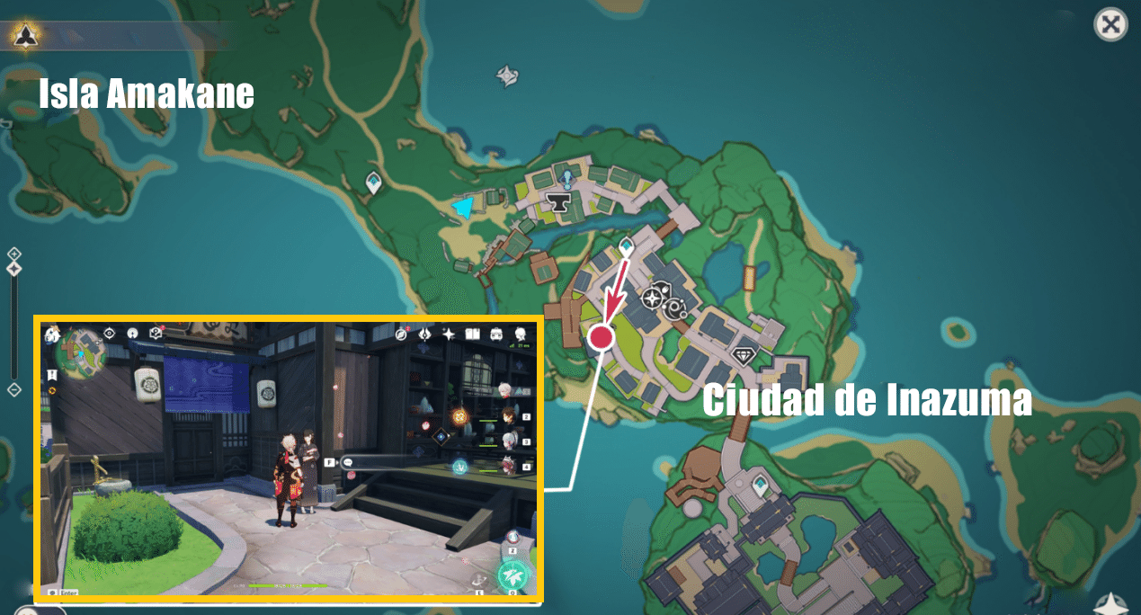 “Inazuma·Isla Narukami” Misión de mundo——Registro de viajes Genshin ...