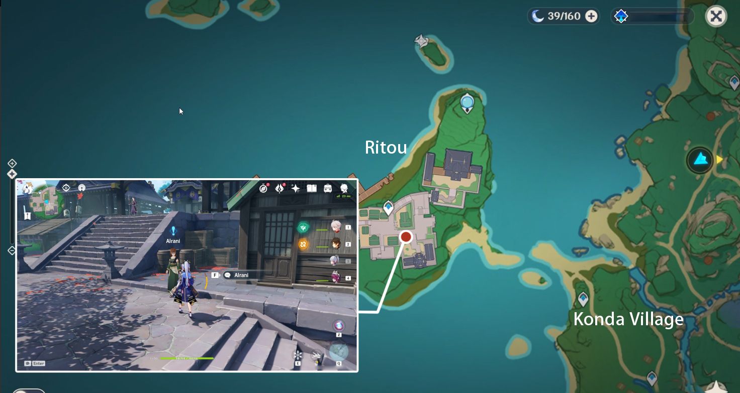 [Narukami Island in Inazuma] World Quest Collection- In Another Land ...