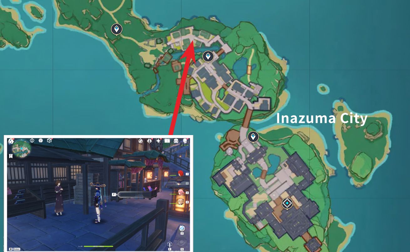 [Narukami Island in Inazuma] World Quest Collection-Yae Publishing ...