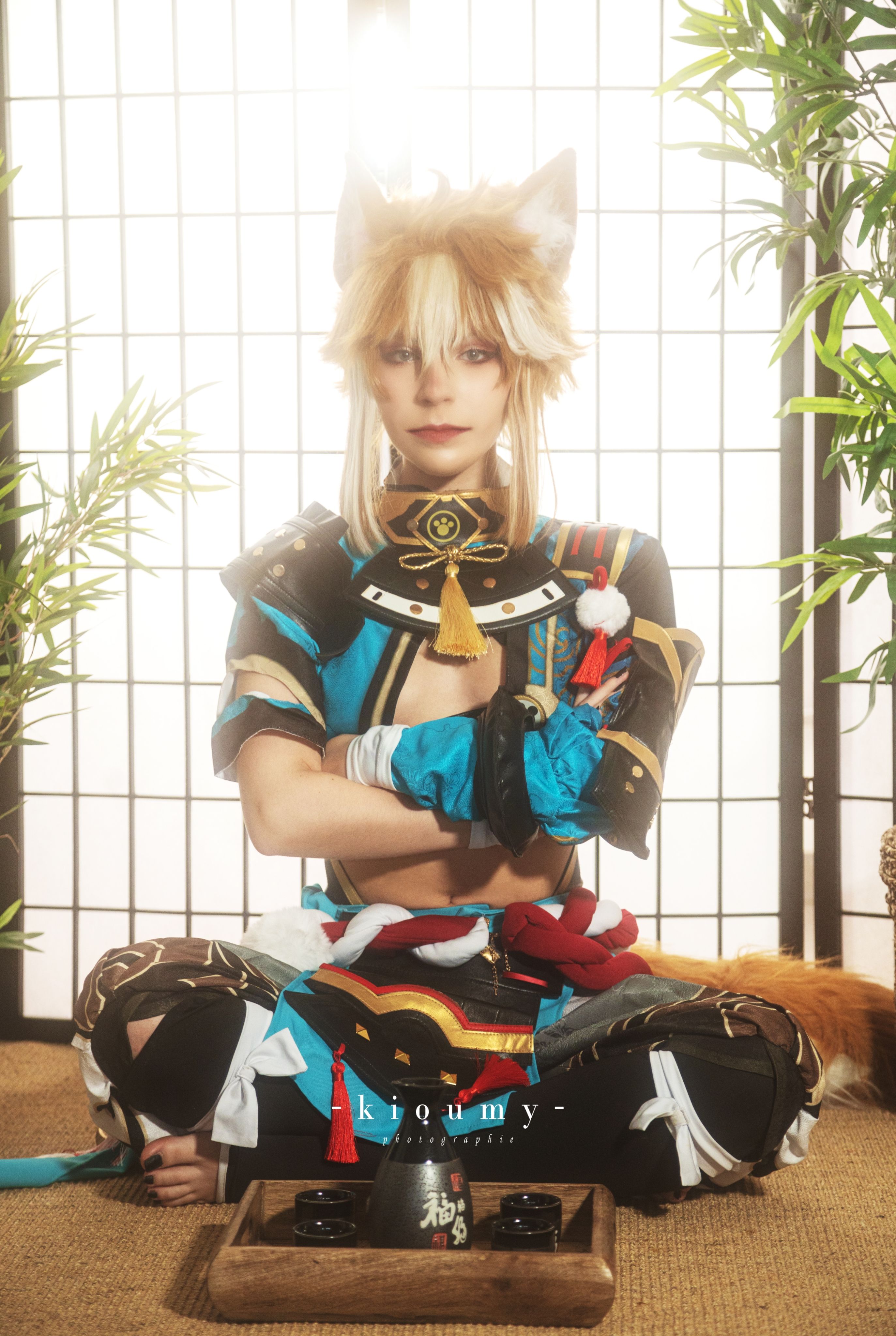 my General Gorou cosplay🖤 Genshin Impact | HoYoLAB