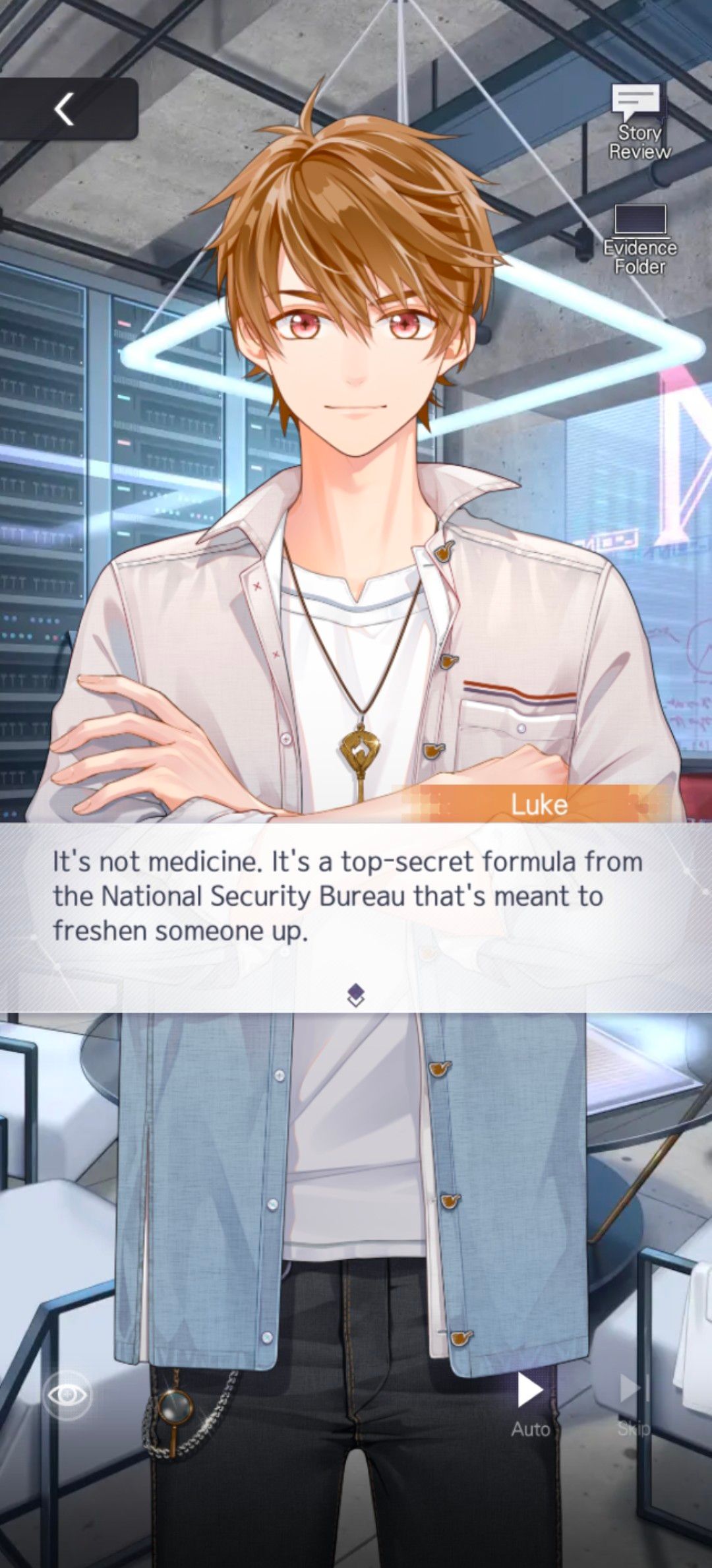 Detective Luke Pearce, could you please, for once in your life, stop ...