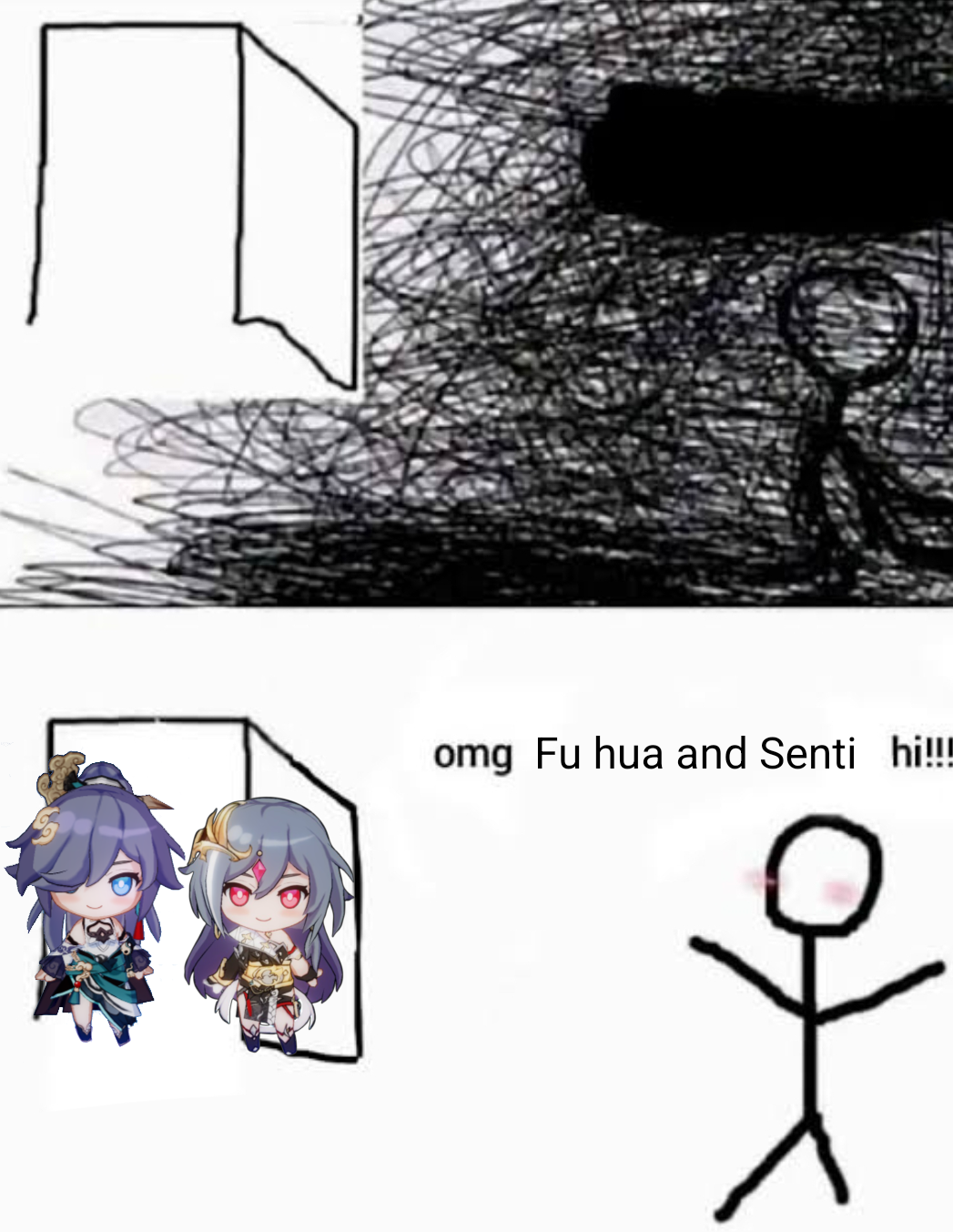 Fu hua and Senti meme Honkai Impact 3rd | HoYoLAB