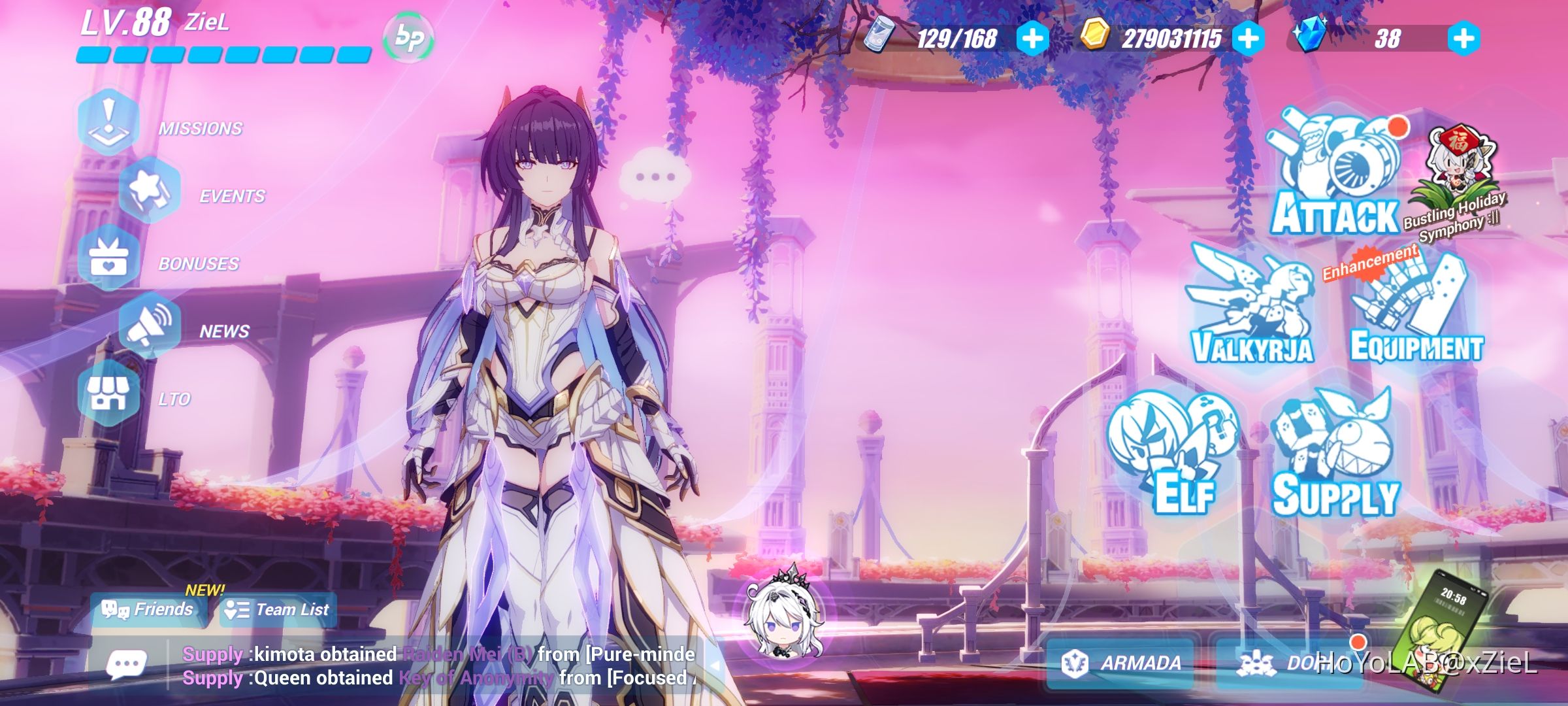 New Herrschers had amazing jiggle physics 😯 Honkai Impact 3rd | HoYoLAB