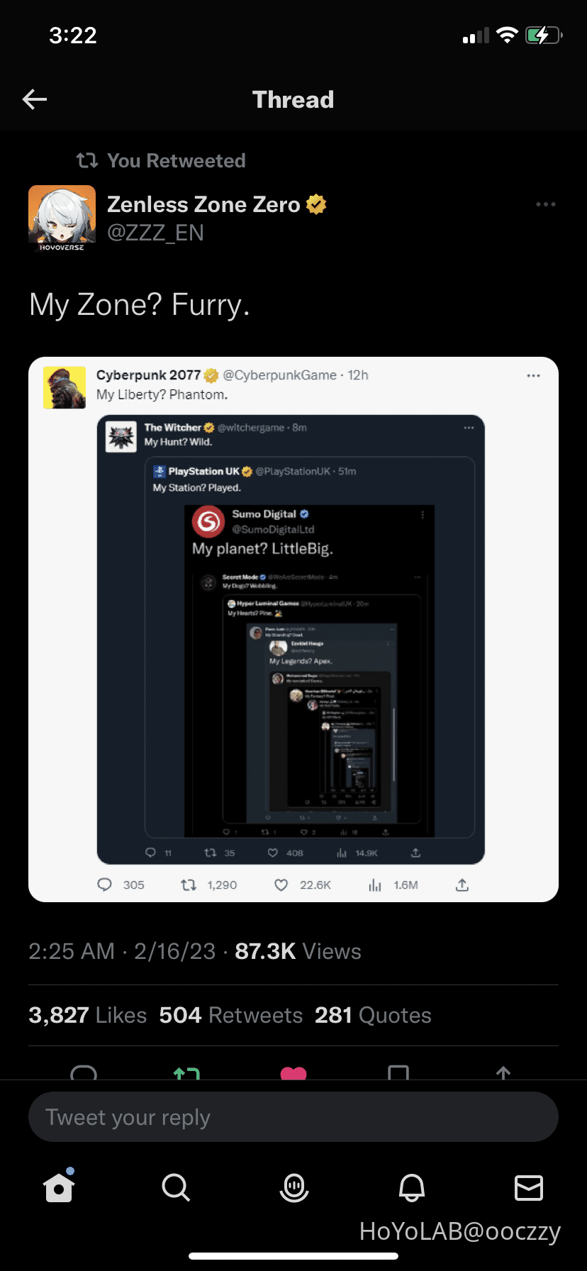 What did the ZZZ official twitter eat for breakfast today? xD Zenless ...