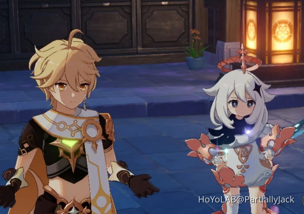 Aether And Lumine Face Expression Genshin Impact | HoYoLAB