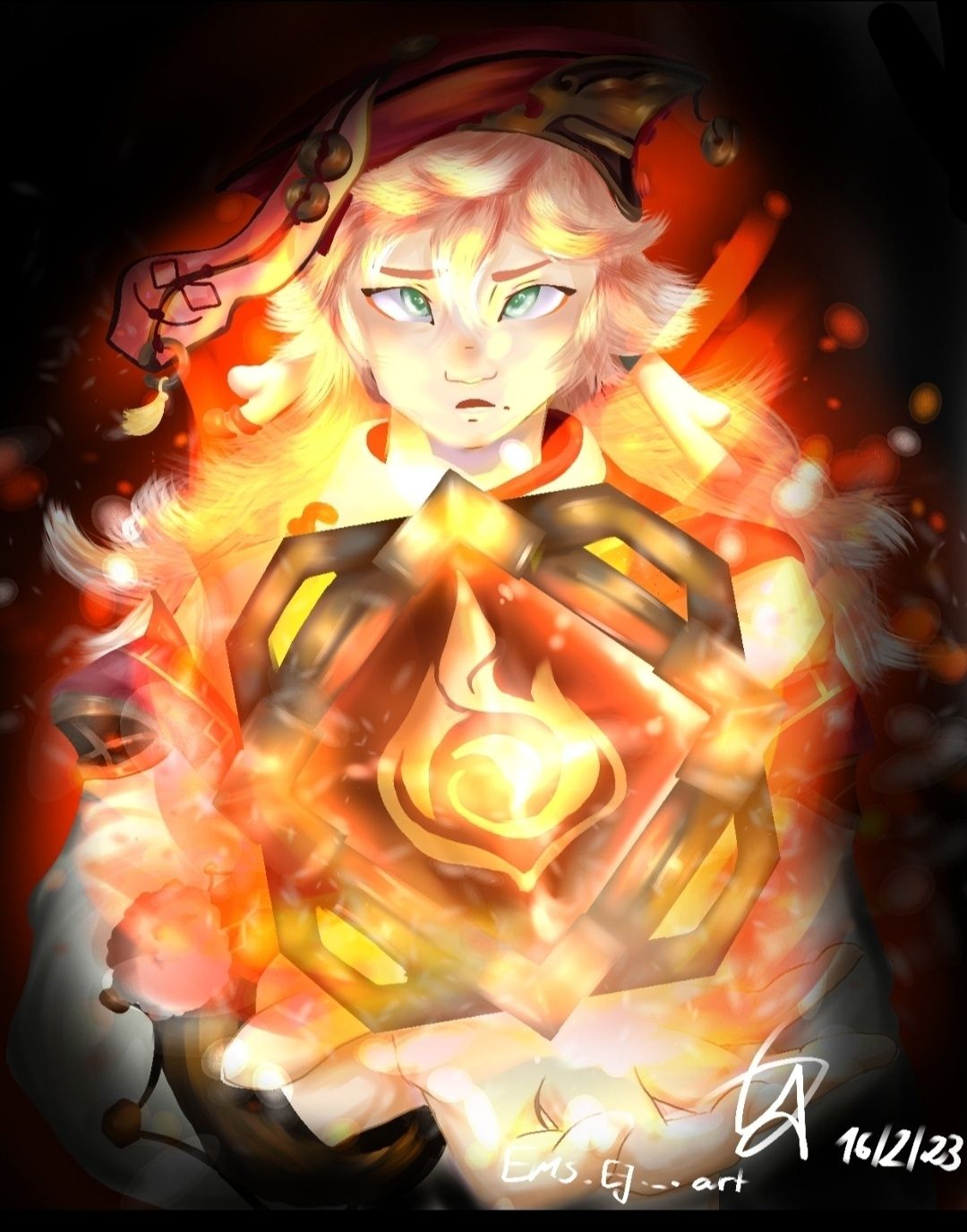 Yanfei fanart Genshin Impact | HoYoLAB