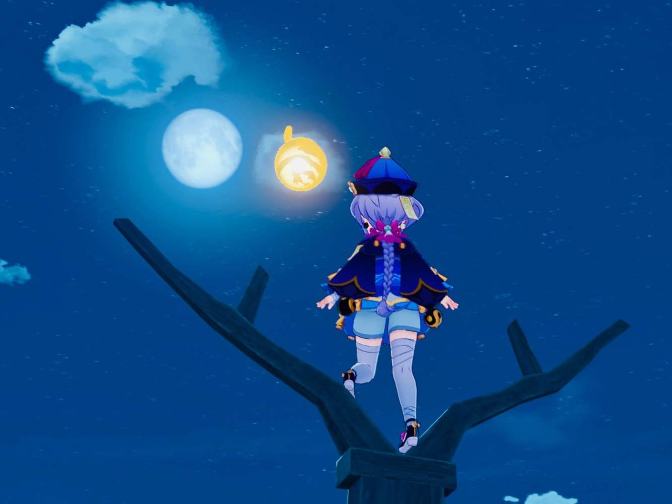 Night Gazing in Inazuma (￣∇￣) Genshin Impact | HoYoLAB