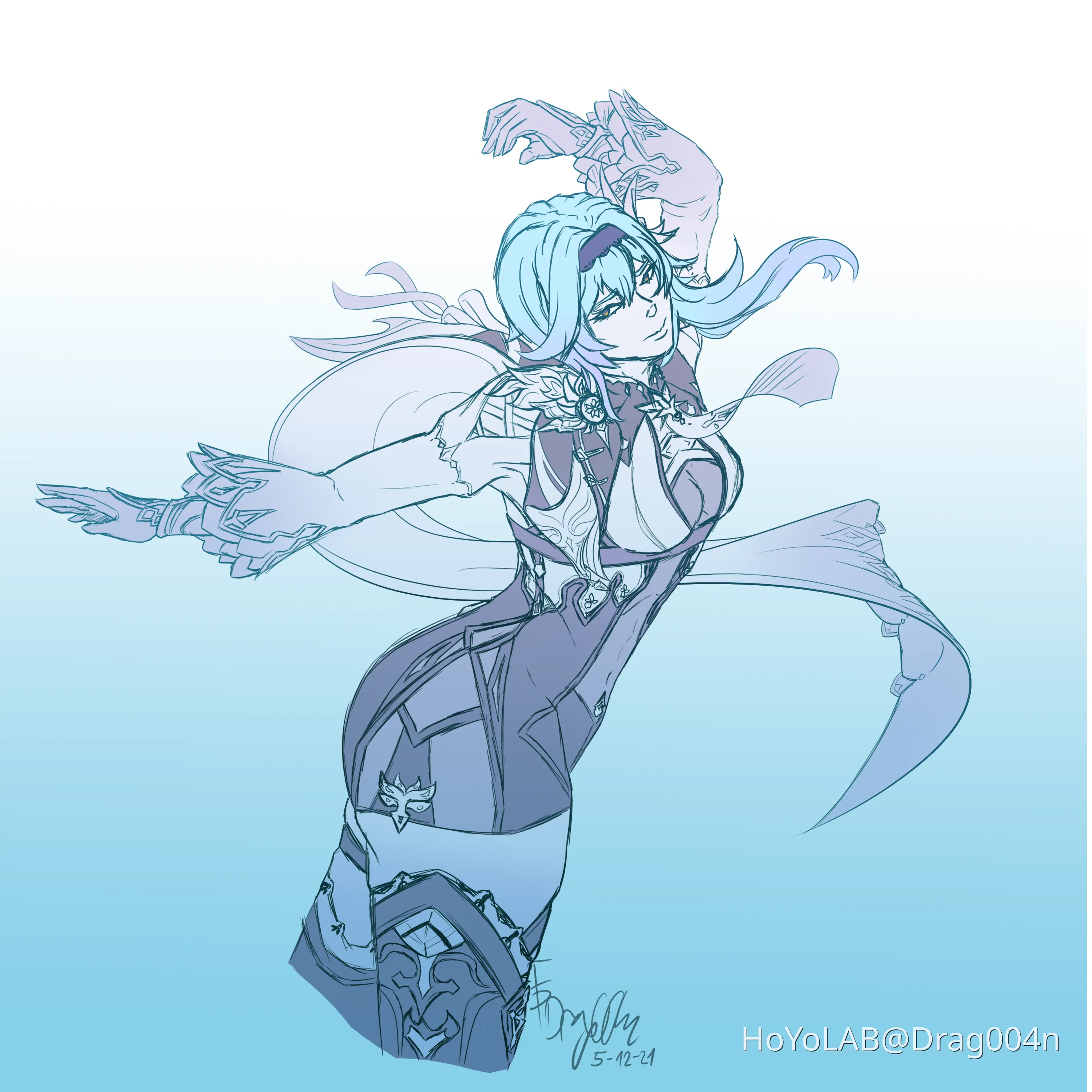 Dancing Eula! Genshin Impact | HoYoLAB