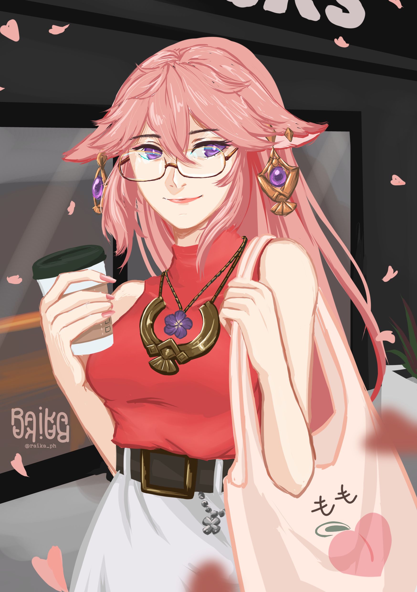 Yae Miko in Casual Genshin Impact | HoYoLAB