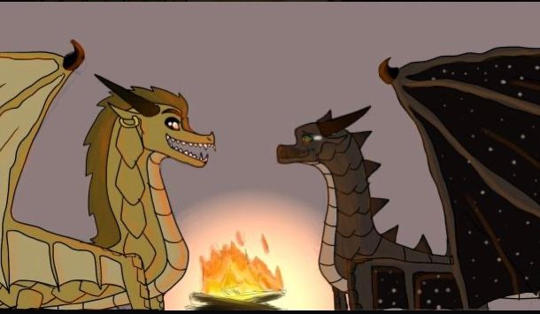 Qibli and moon Wings of fire life | HoYoLAB