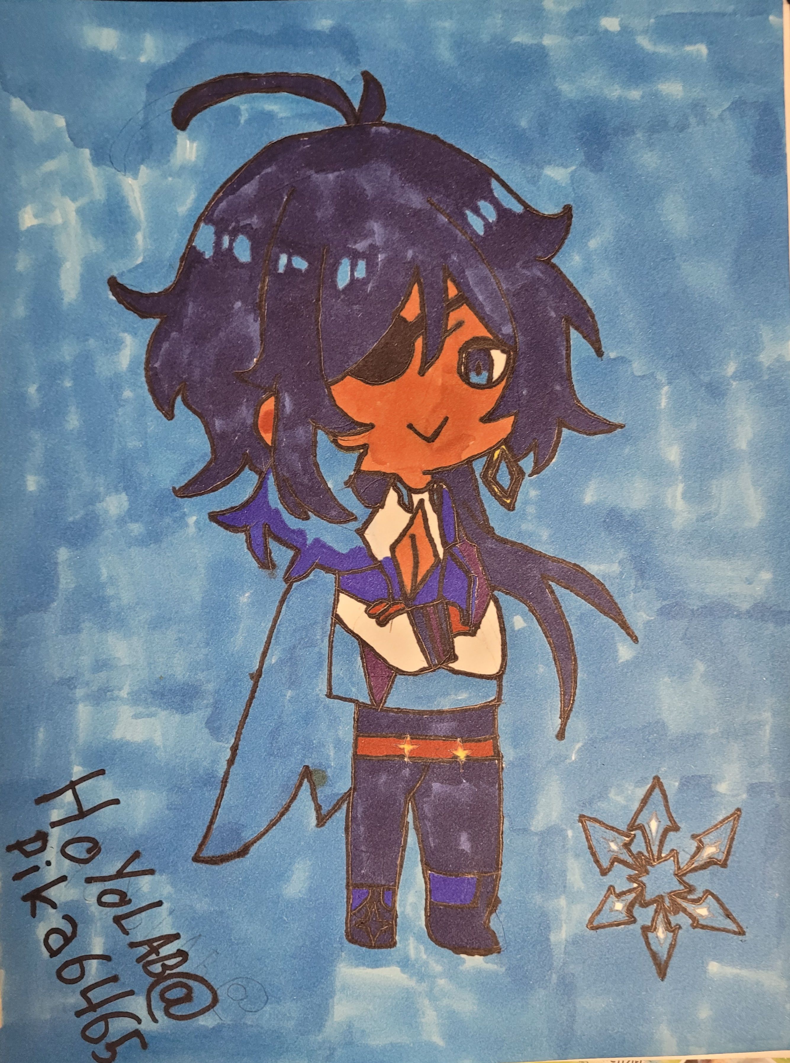 Kaeya fanart Genshin Impact | HoYoLAB