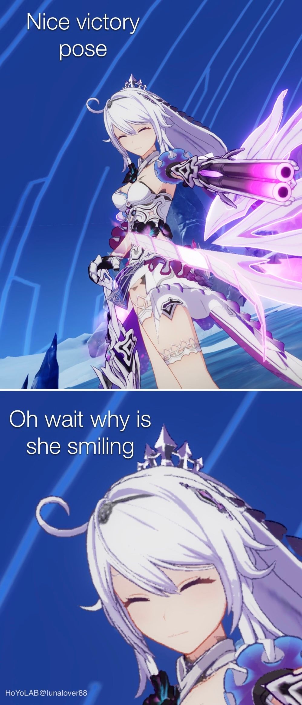 Me seeing Kiana’s victory pose: Honkai Impact 3rd | HoYoLAB