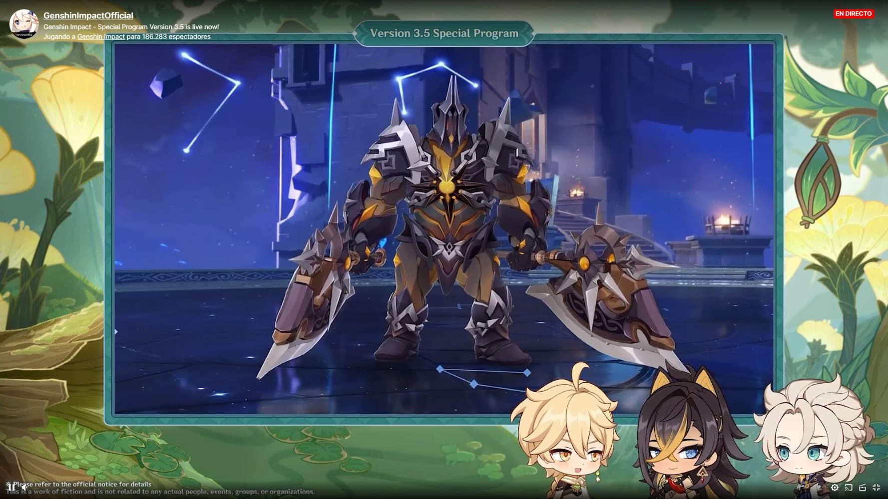 Resumen del livestream versión 3.5 | Main Abyss Genshin Impact | HoYoLAB