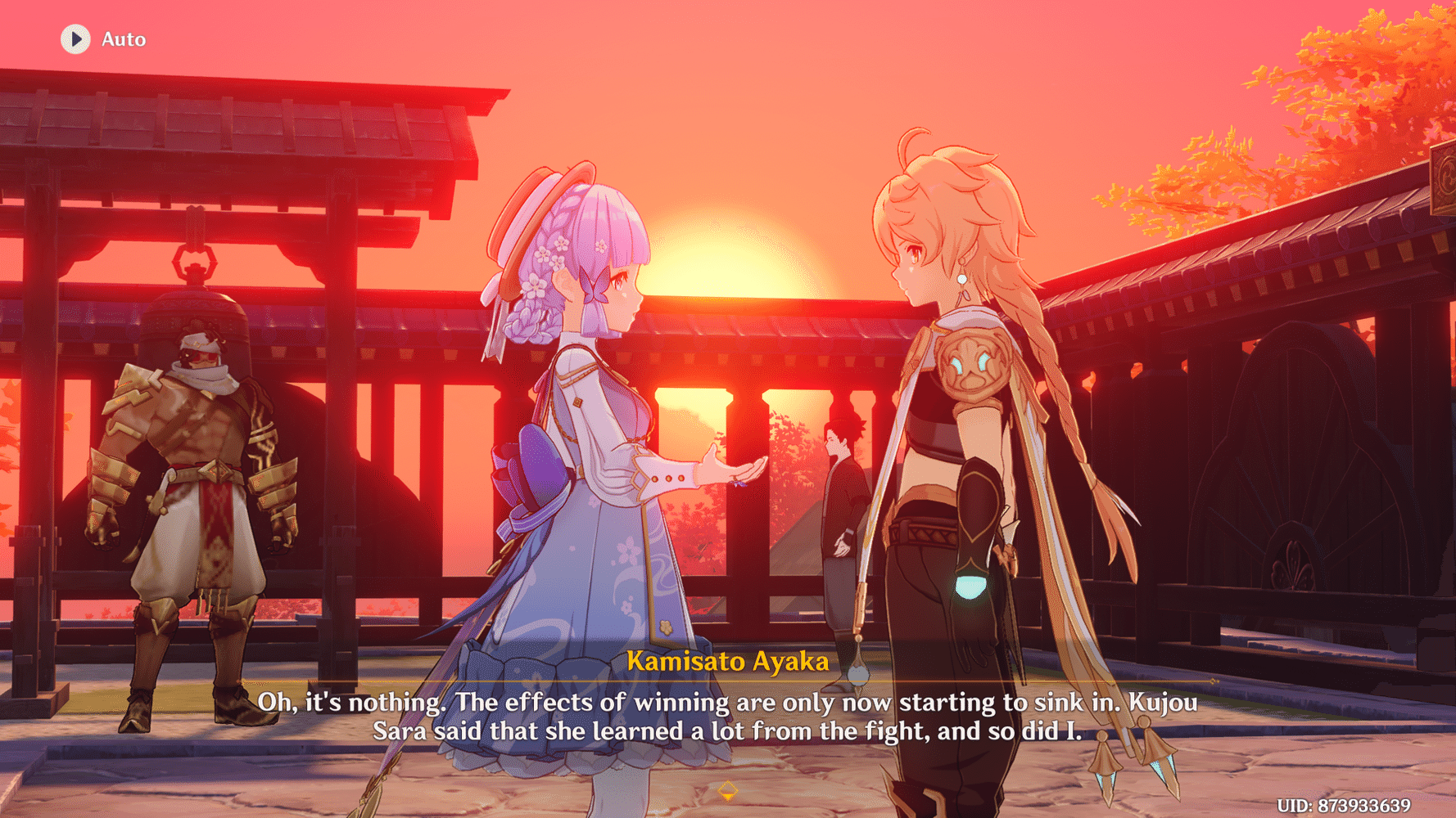 That was some "Heavy Flirting" from Ayaka :) Genshin Impact | HoYoLAB