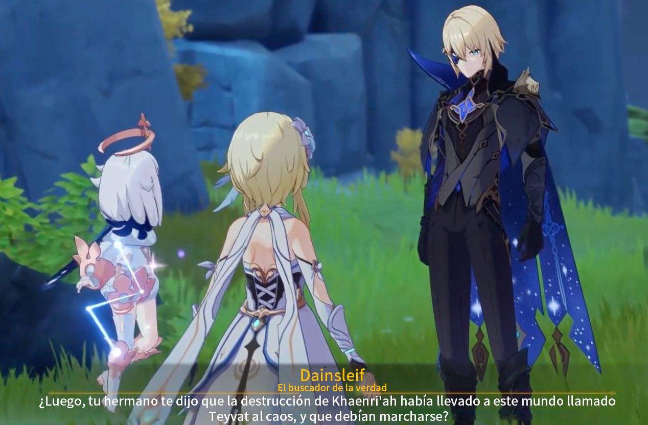 [Aether y Lumine] La historia de los gemelos | ¿Qué hay exactamente al destino del viaje ...