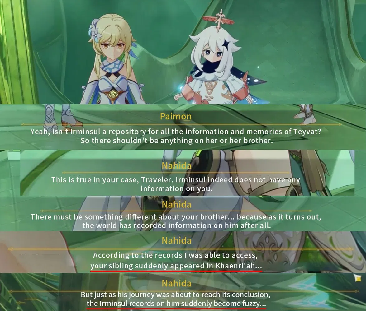 The Story of the Twins: “Aether” and “Lumine” | What Lies at the End of the Journey? Genshin ...