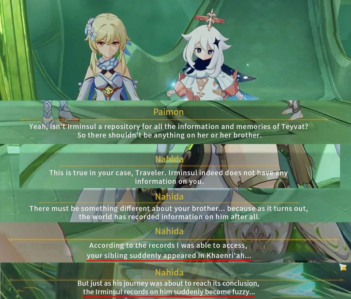 The Story of the Twins: “Aether” and “Lumine” | What Lies at the End of the Journey? Genshin ...