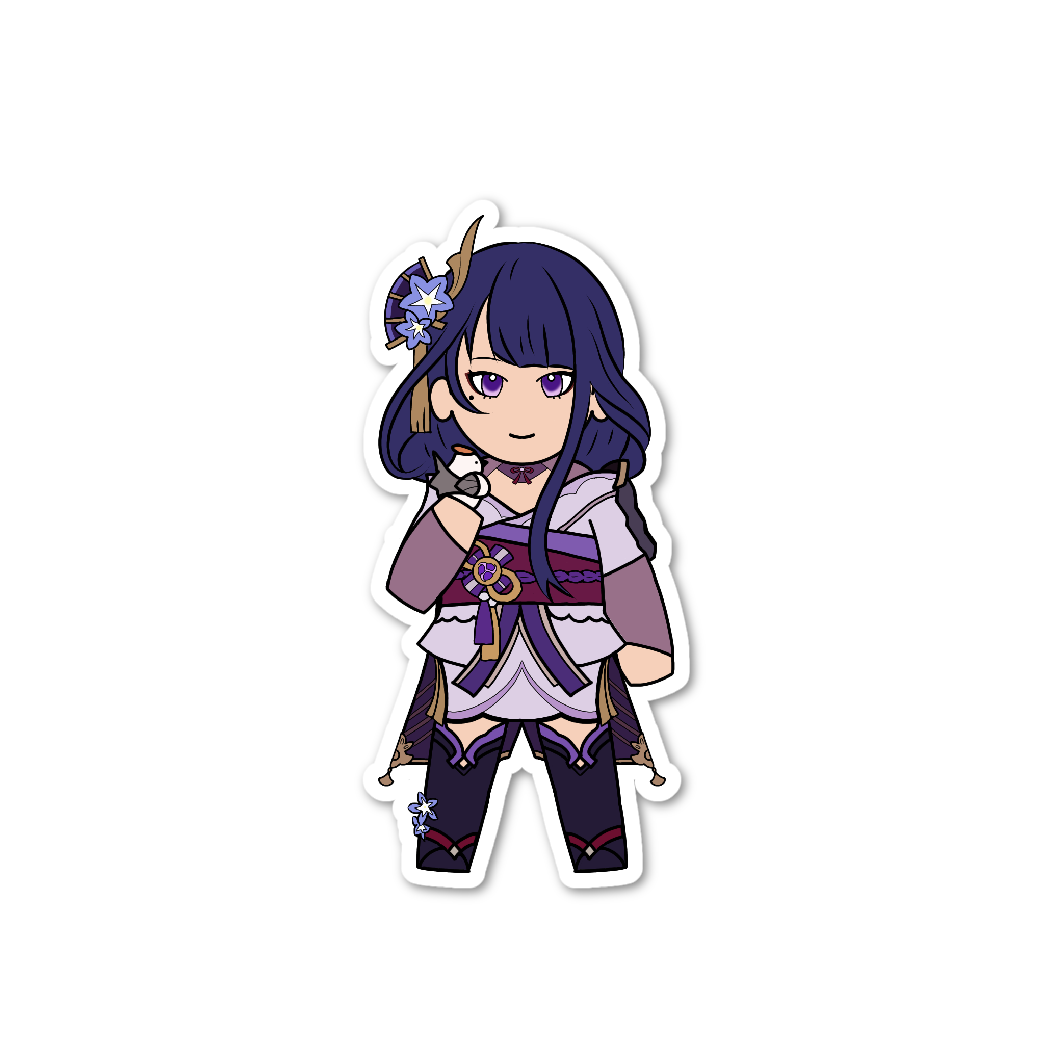 Chibi Raiden Shogun Genshin Impact | HoYoLAB