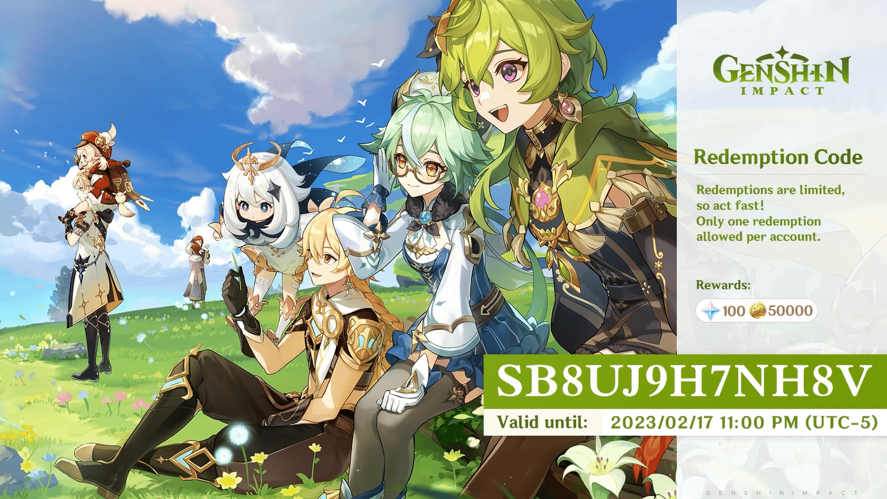 4 New Redemption Codes | 360 Primogems Genshin Impact | HoYoLAB