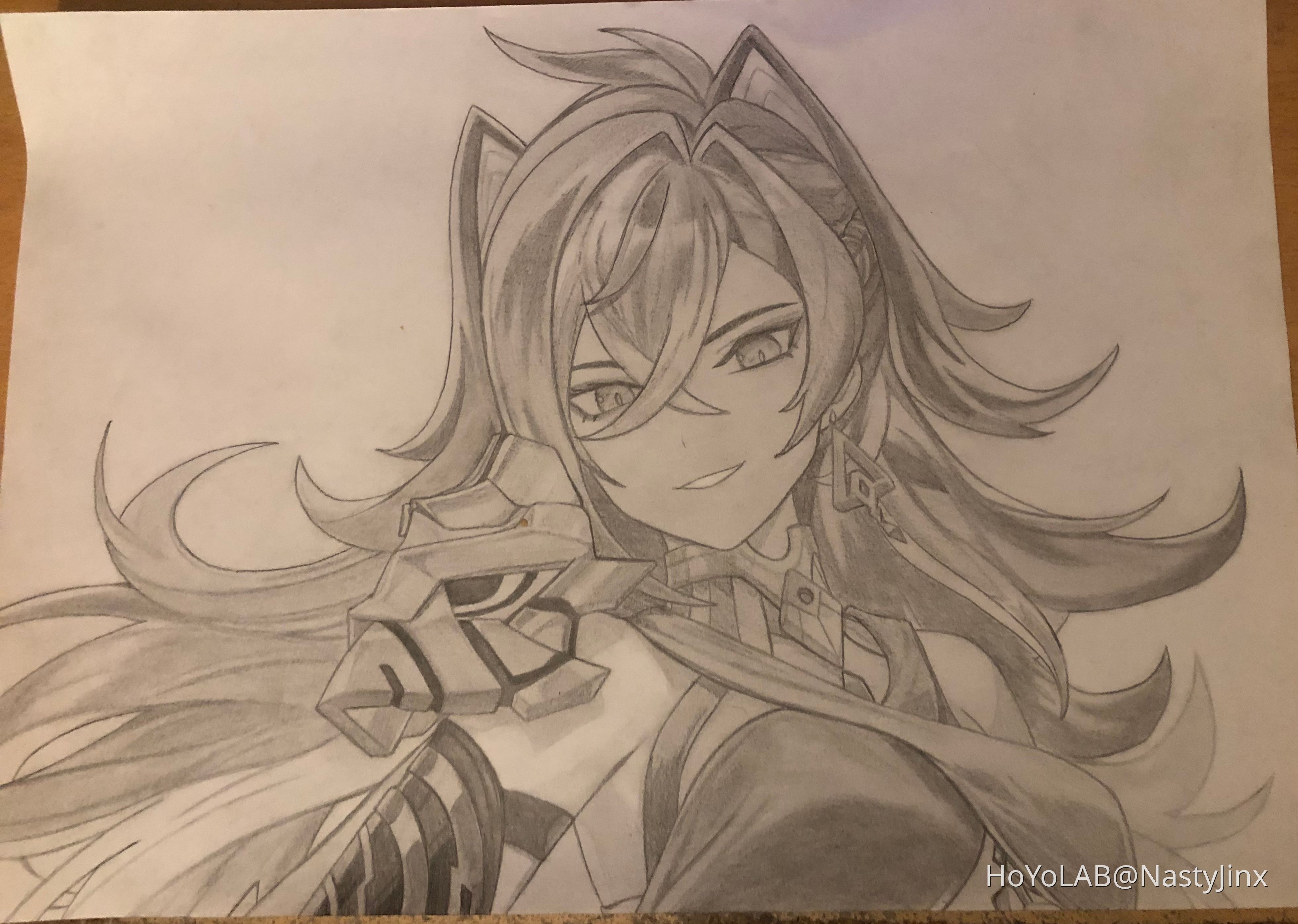 Dehya Drawing Genshin Impact | HoYoLAB