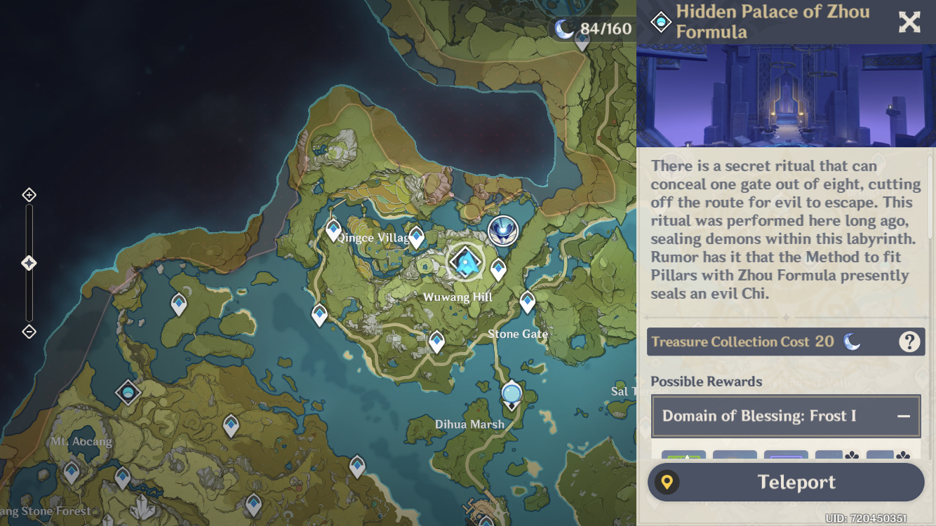 Artifact guide domains (day 5) Genshin Impact | HoYoLAB