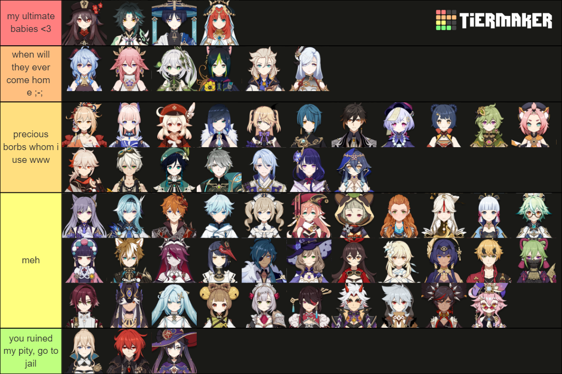 decided to hop onto this trend hehe Genshin Impact | HoYoLAB