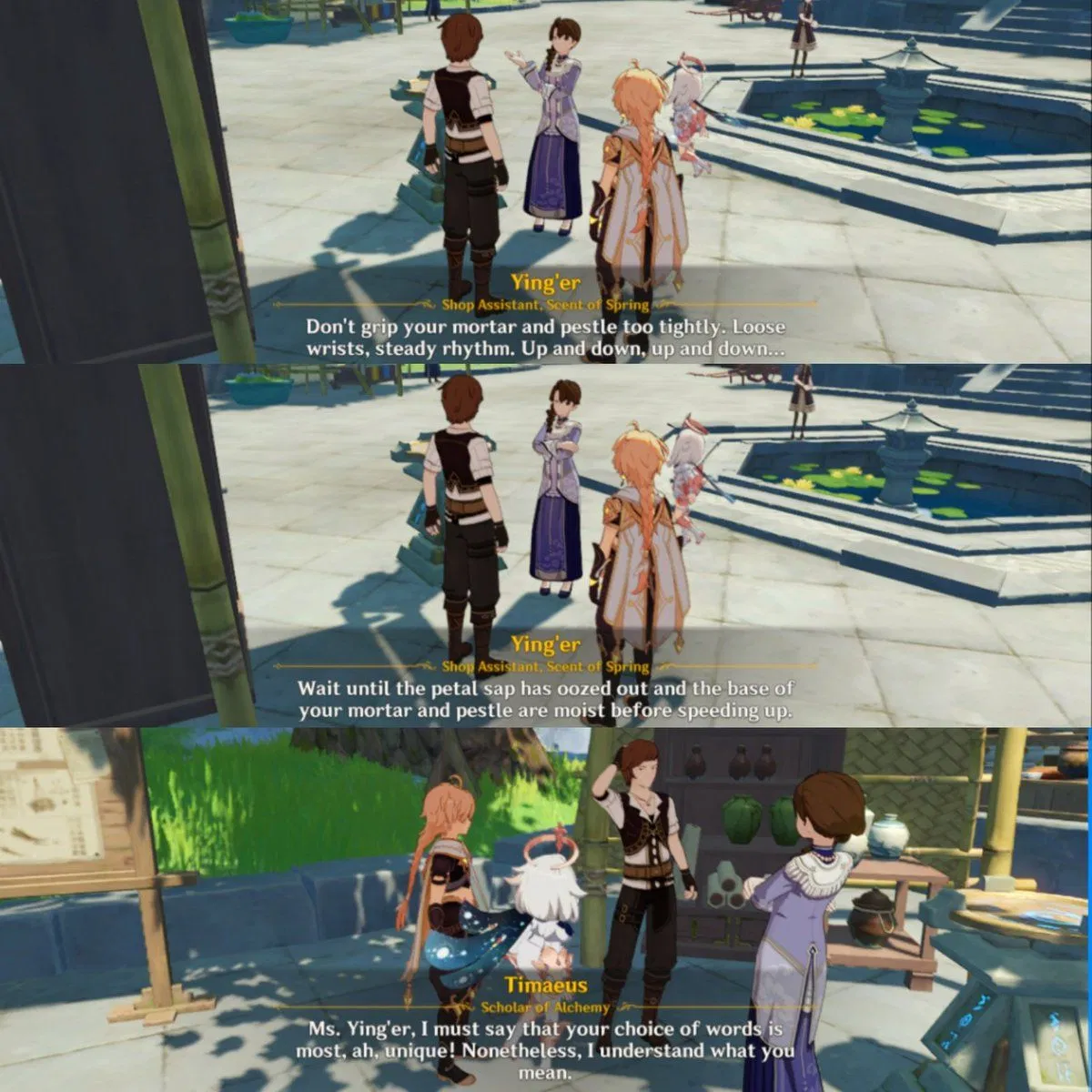 Wait.. That is timaeus and ying'er right? Genshin Impact | HoYoLAB