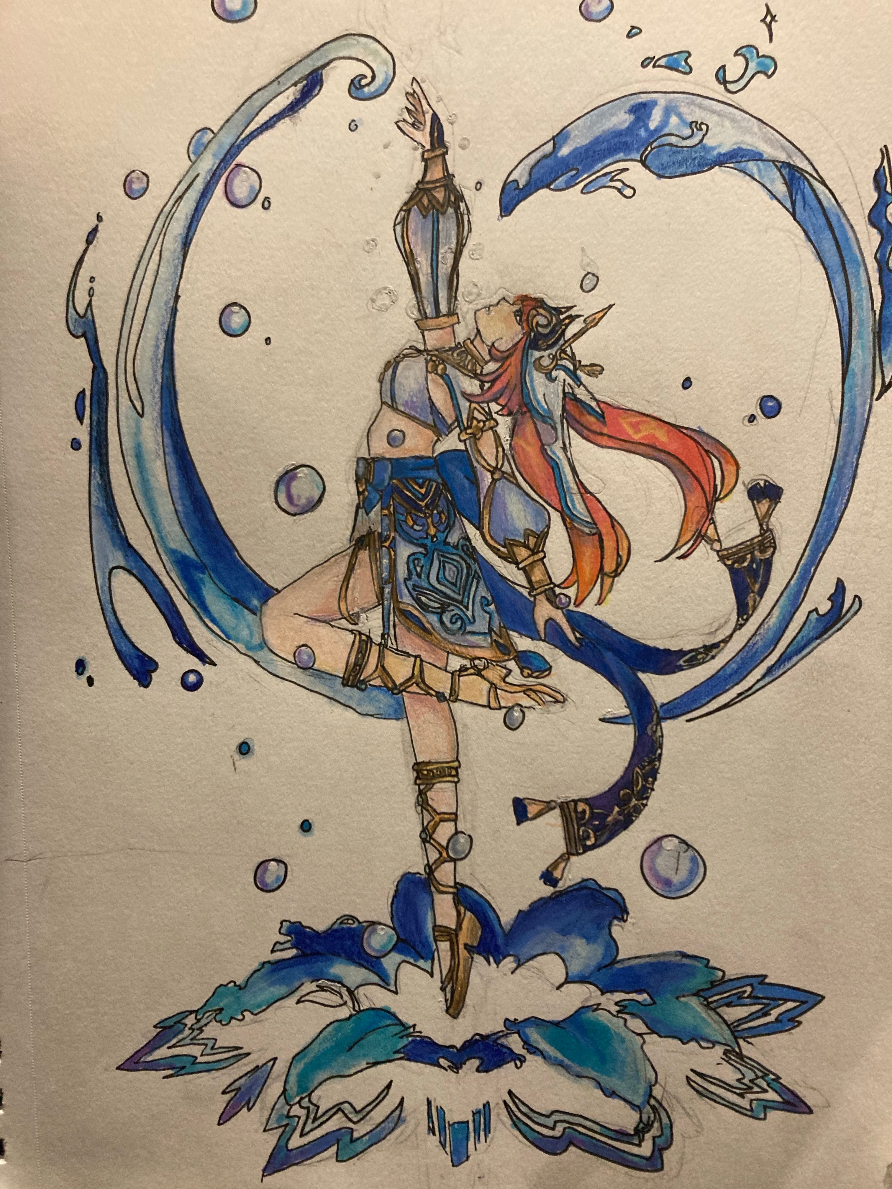 “Dance with the waves!” Genshin Impact | HoYoLAB